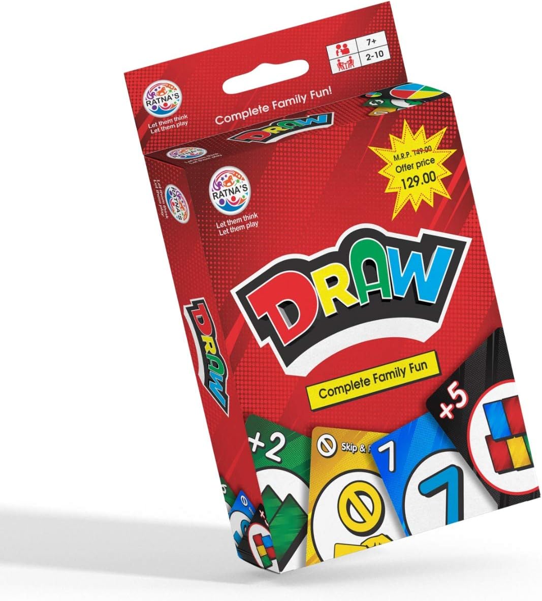 RATNA'S Draw Playing Card Game : Amazon.in: Toys & Games