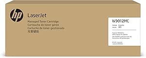 Amazon.com: HP W9012MC High Yield Yellow Managed Original Laserjet ...