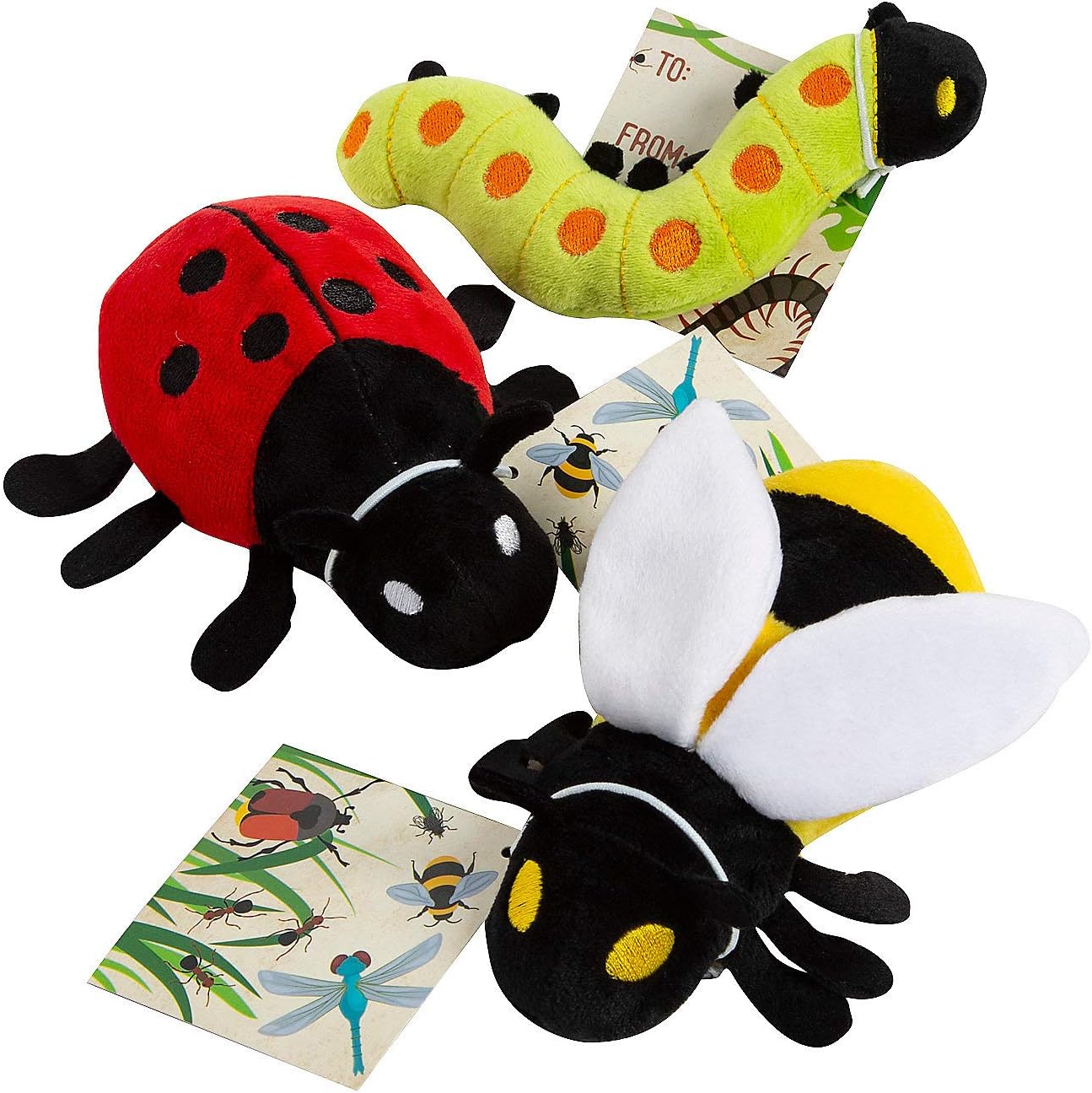 Amazon.com: Fun Express Plush Bugs with Card - Toys - VBS Vacation ...