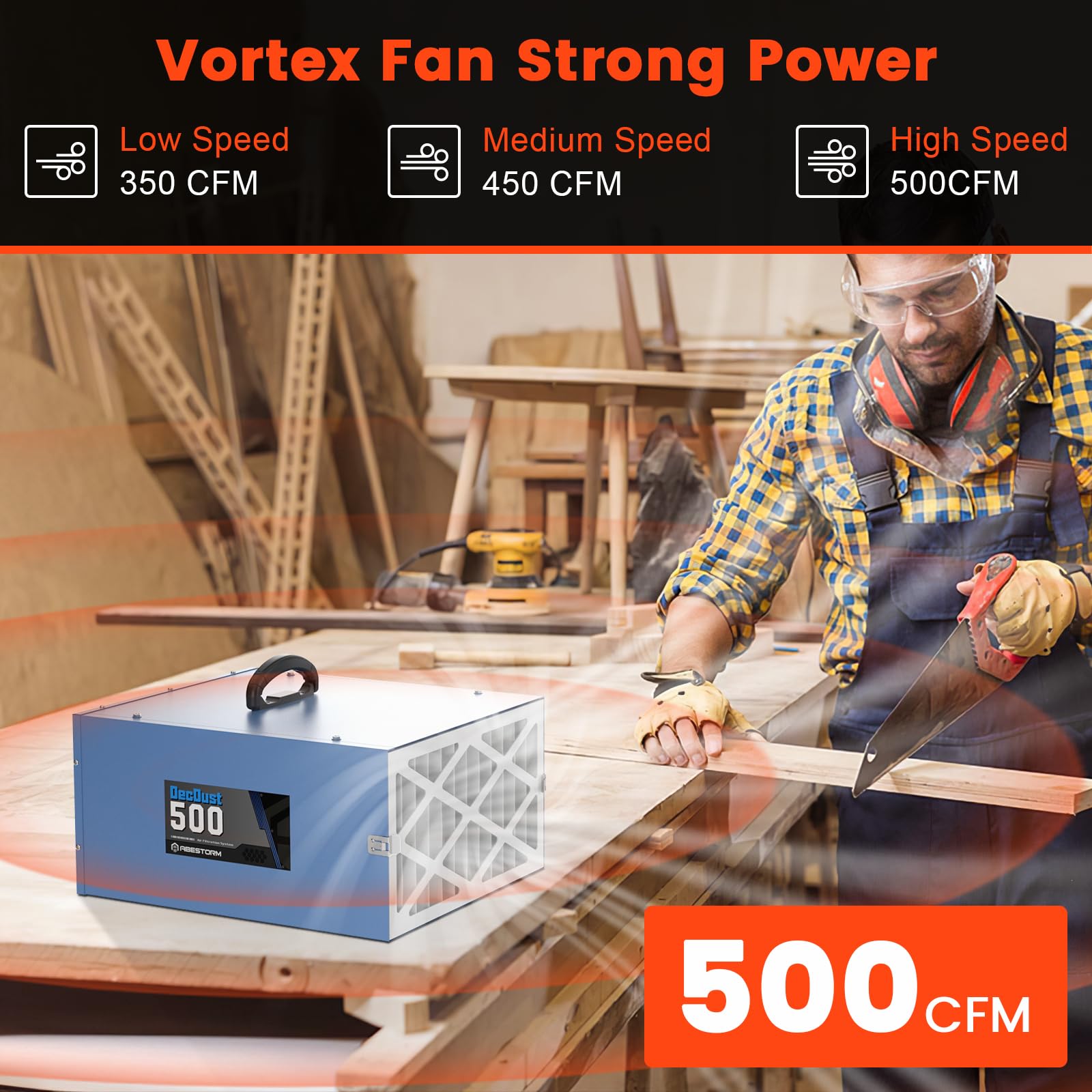 Garage Woodshop Air Filtration