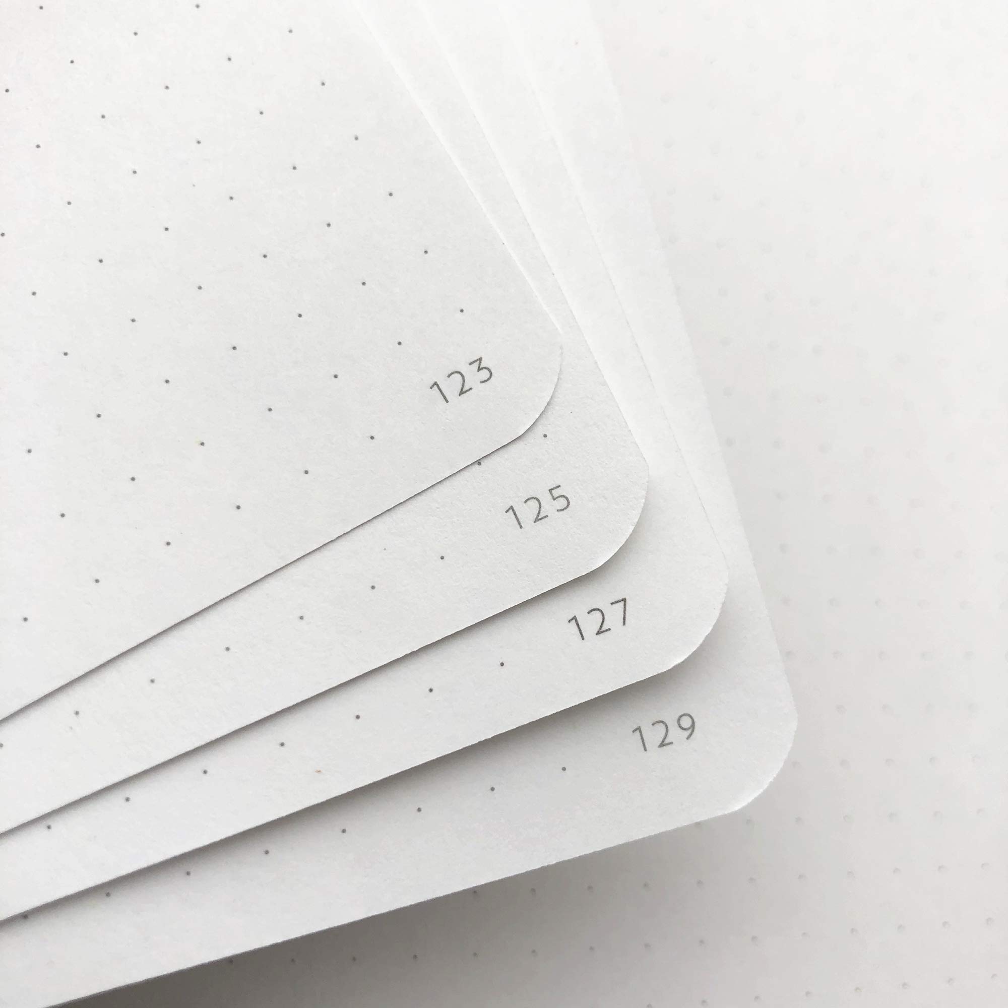 Snapklik.com : BUKE Notebook Dotted Dot Gird Journal 160 Numbered Pages ...