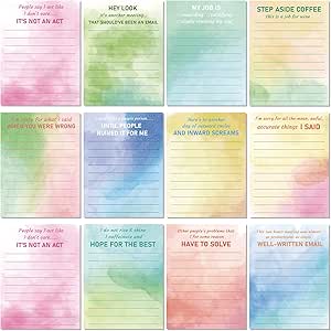 Funny Notepads with Sayings Sticky Funny Office Supplies to Do List ...