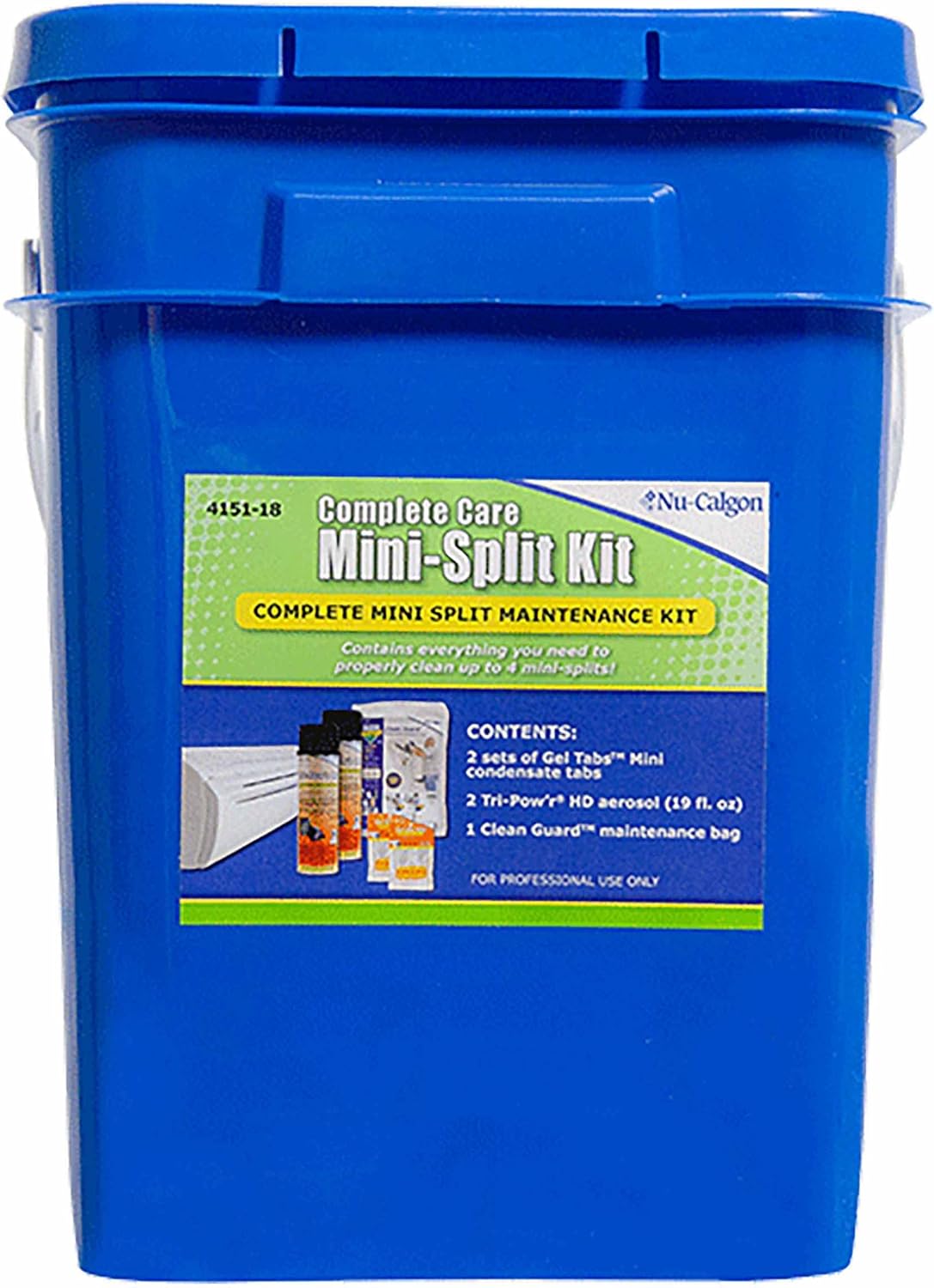 Amazon.com: Nu-Calgon 4151-18 Complete Care Mini-Split Kit : Home & Kitchen