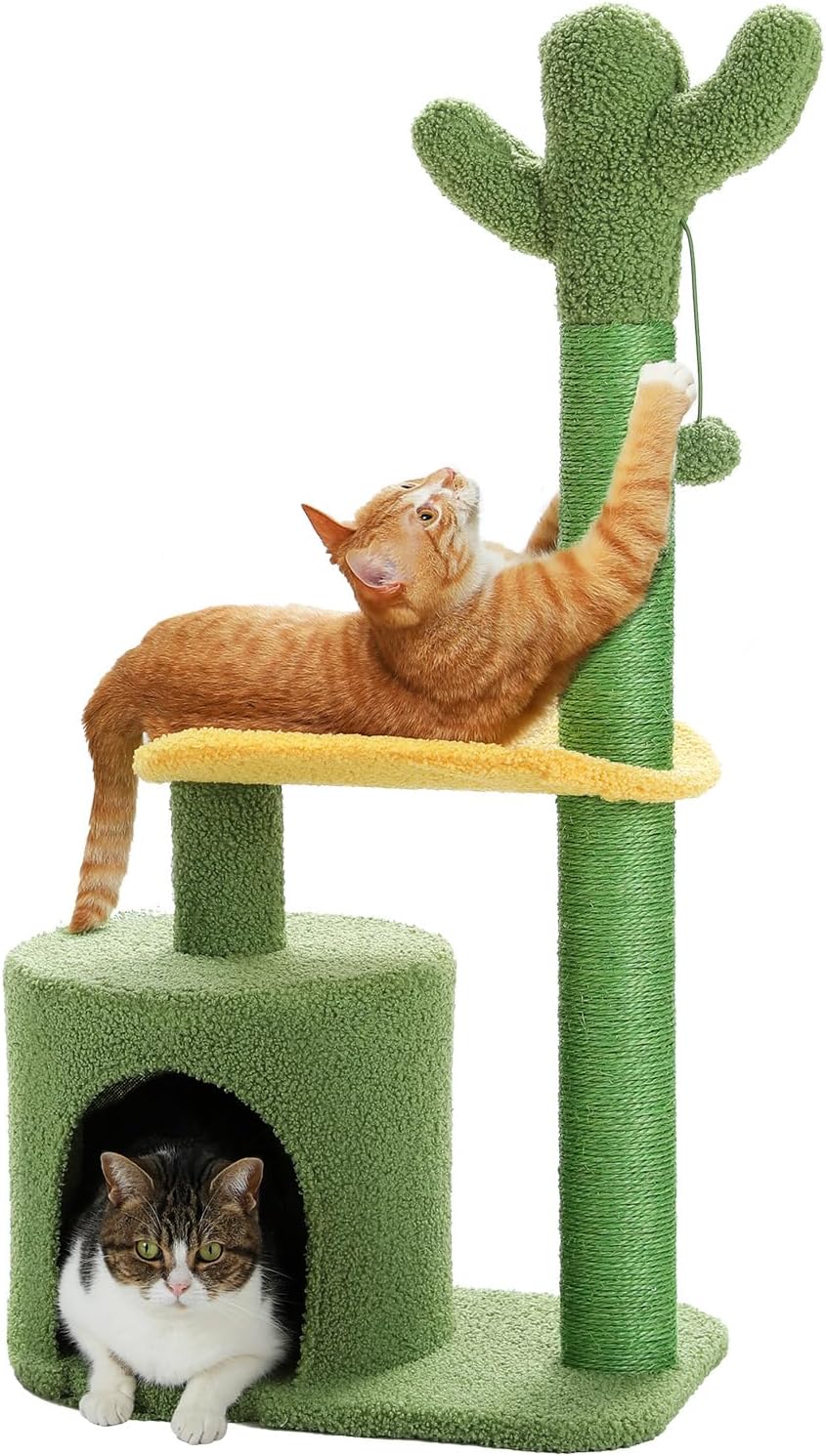Cat Tower For Large Cats Sturdy Cat Tree, 37.4-Inch Cat Tower For ...
