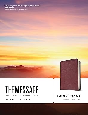 The Message Bible: Peterson, Eugene H.: 9781576838464: Amazon.com: Books
