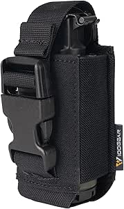 Amazon.com : IDOGEAR Tactical Flashlight Holder Molle flashbang pouch ...