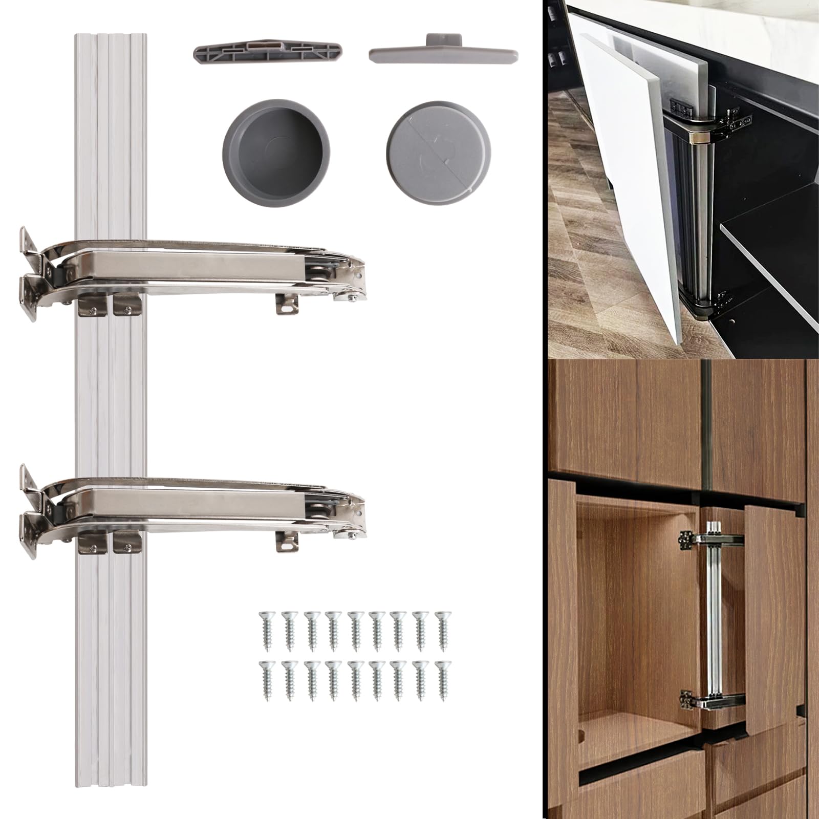 Lateral Opening Door Hinge, 180° Parallel Opening Cabinet Wardrobe Door ...