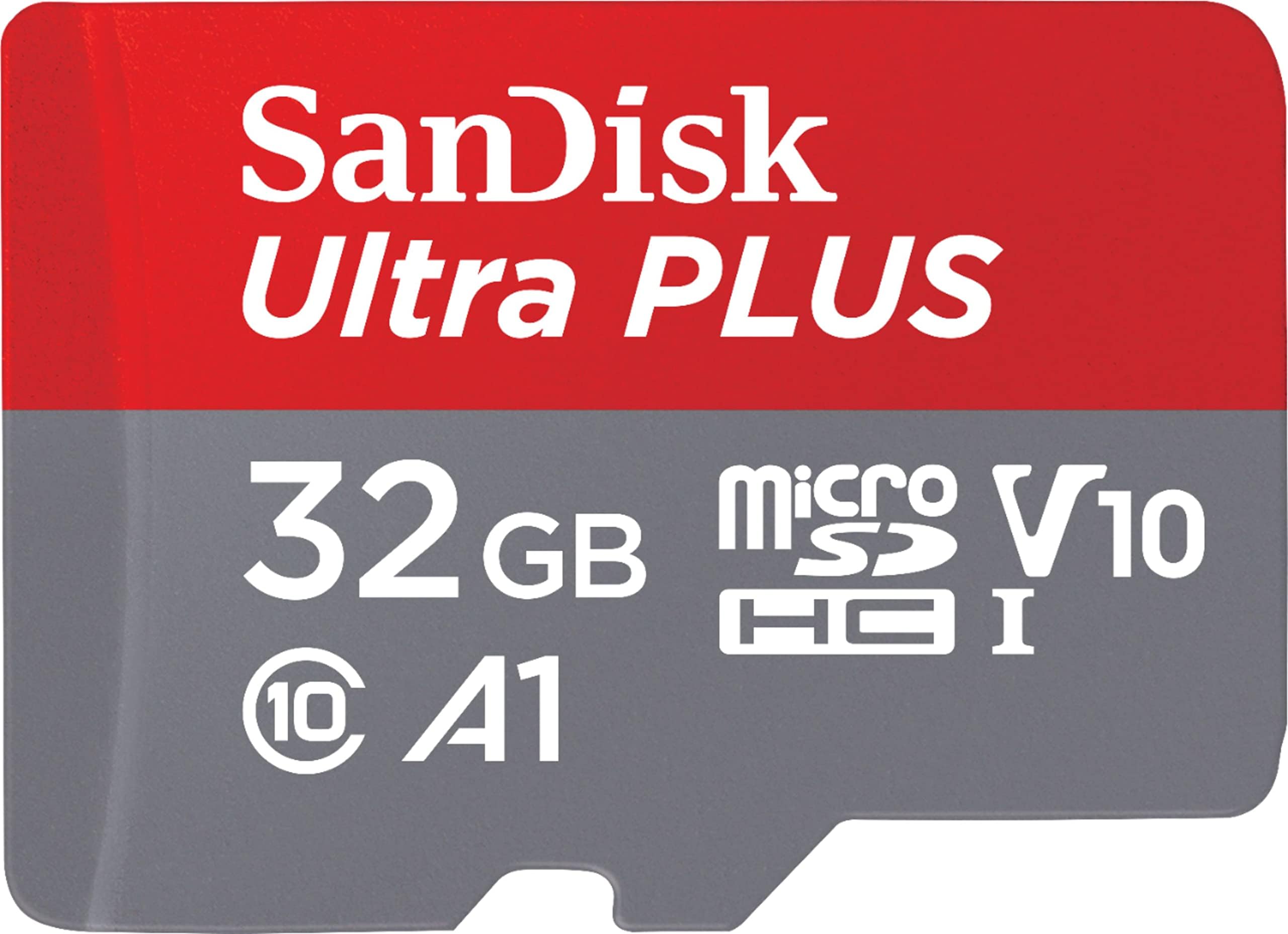 Amazon.com: SanDisk - Ultra Plus 128GB microSDXC UHS-I Memory Card ...