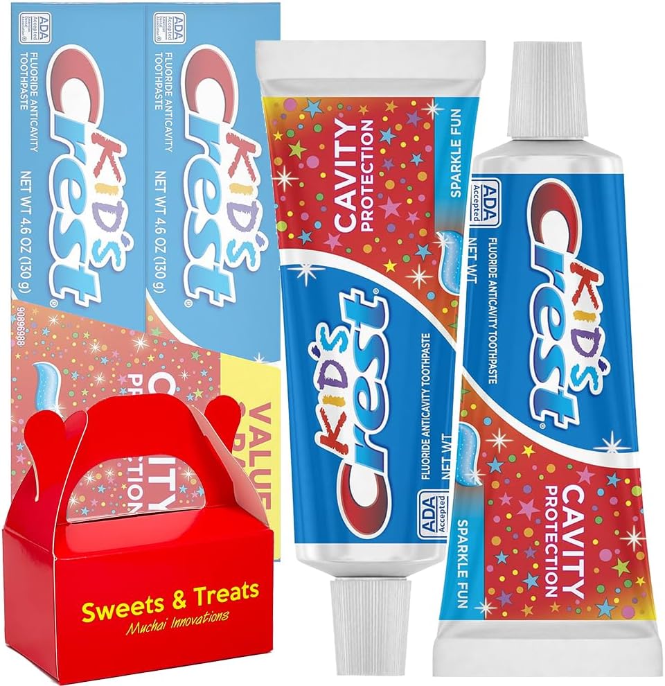 Kids Toothpaste Crests | Cavity Protection Sparkle Dominica | Ubuy