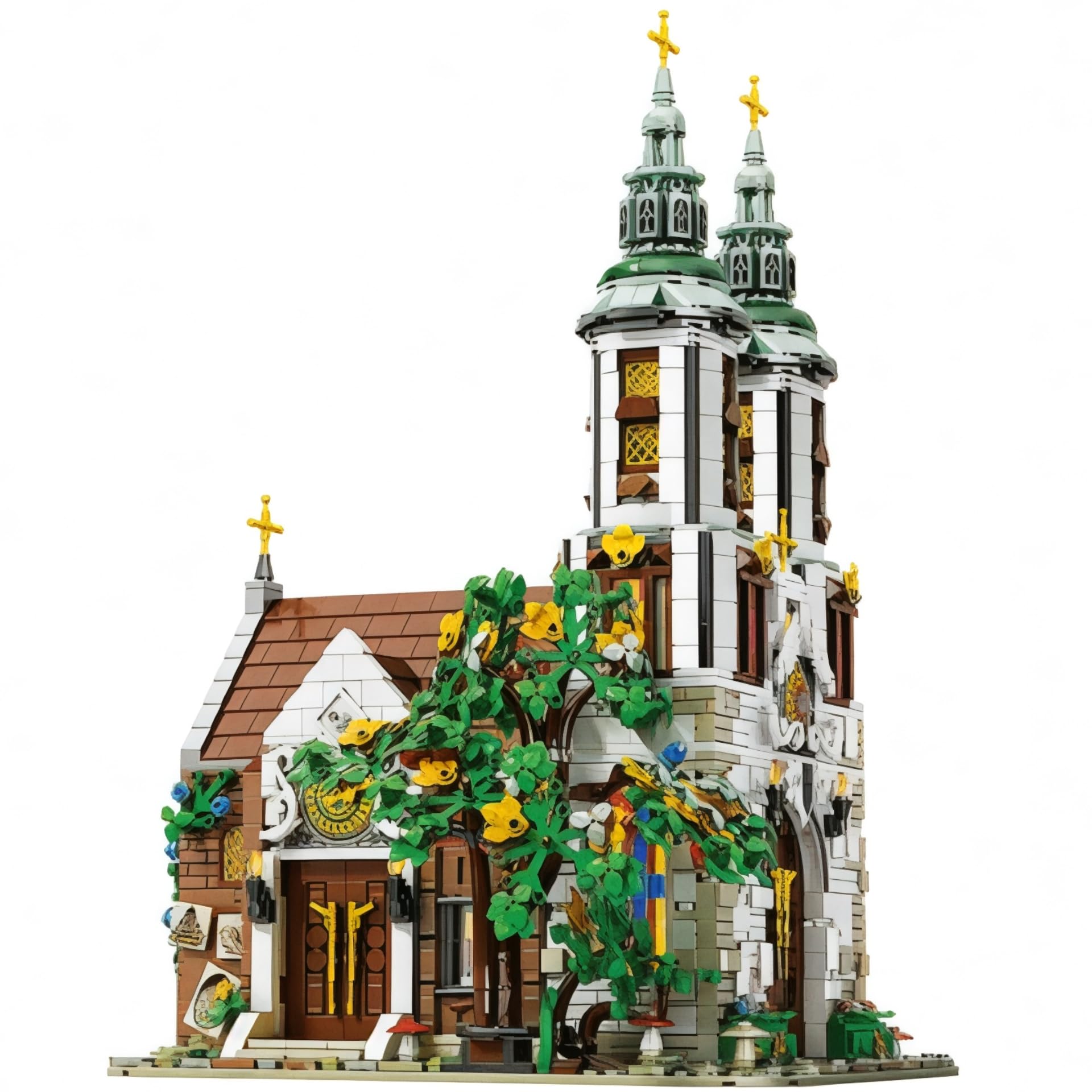 Amazon.com: General Jim's St Andrew's Church 3306 Piece Modular ...
