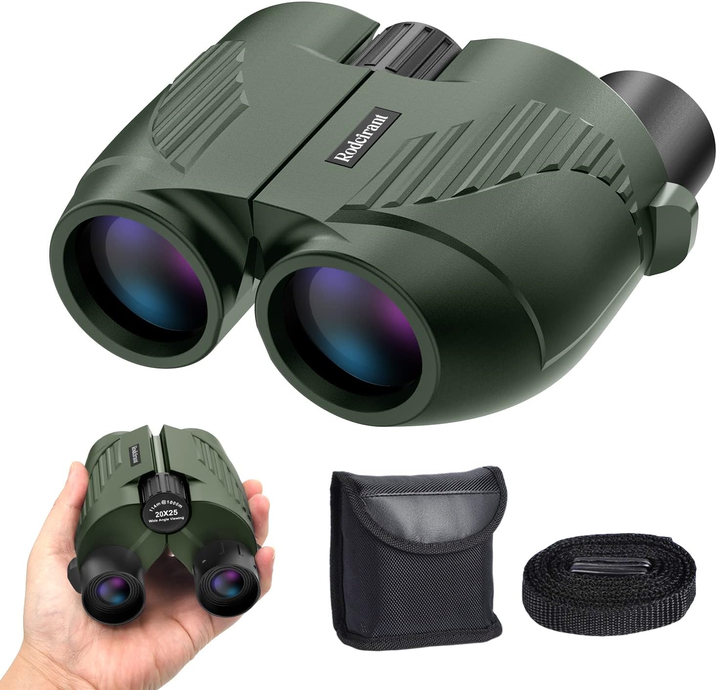 Amazon.com : 40x22 Compact Small Binoculars for Adults and Kids ...