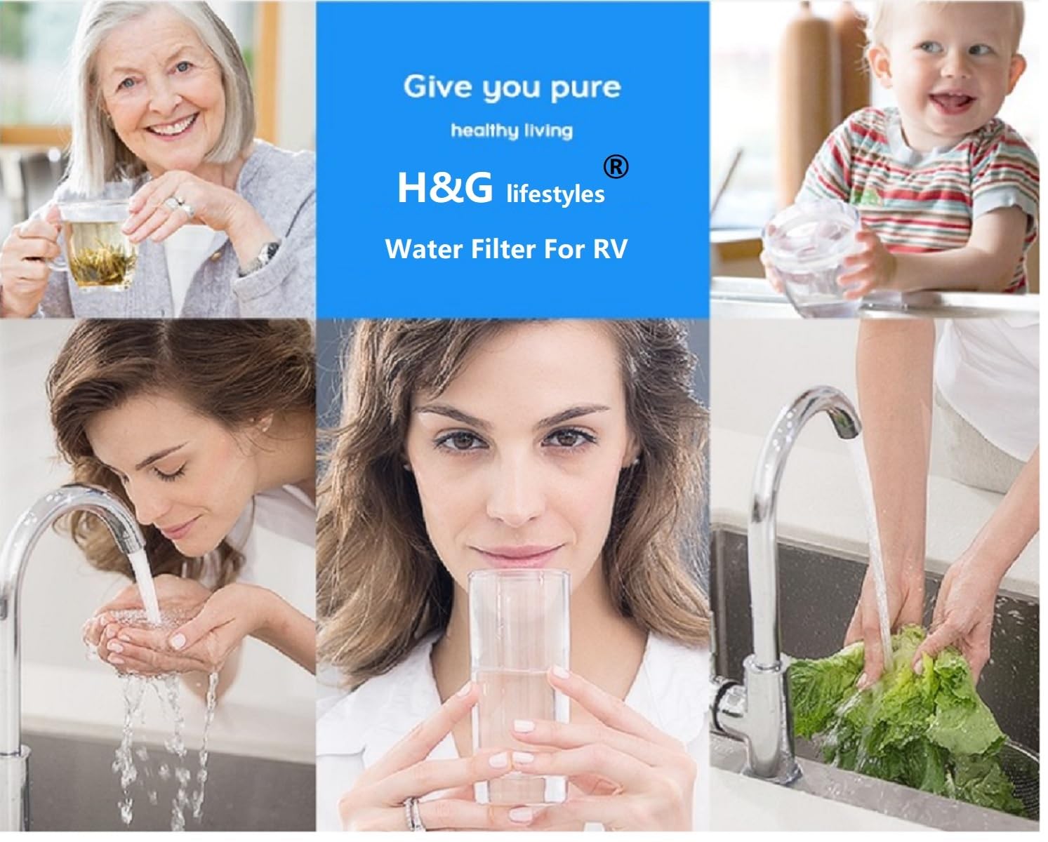 Snapklik.com : H&G Lifestyles Portable Water Filter For RV Water ...