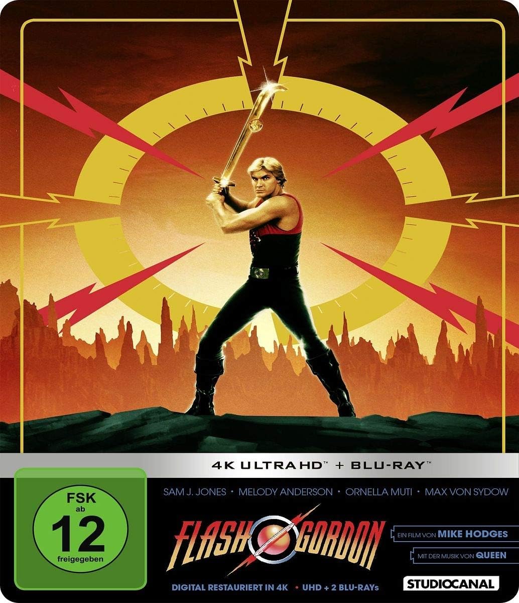 Flash Gordon - Limited Steelbook Edition (4K Ultra HD + Blu-ray ...