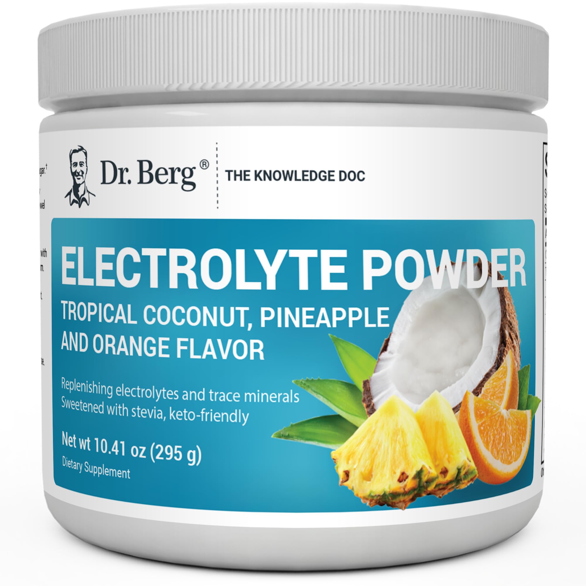 Amazon.com: Dr. Berg Zero Sugar Hydration Keto Electrolyte Powder ...