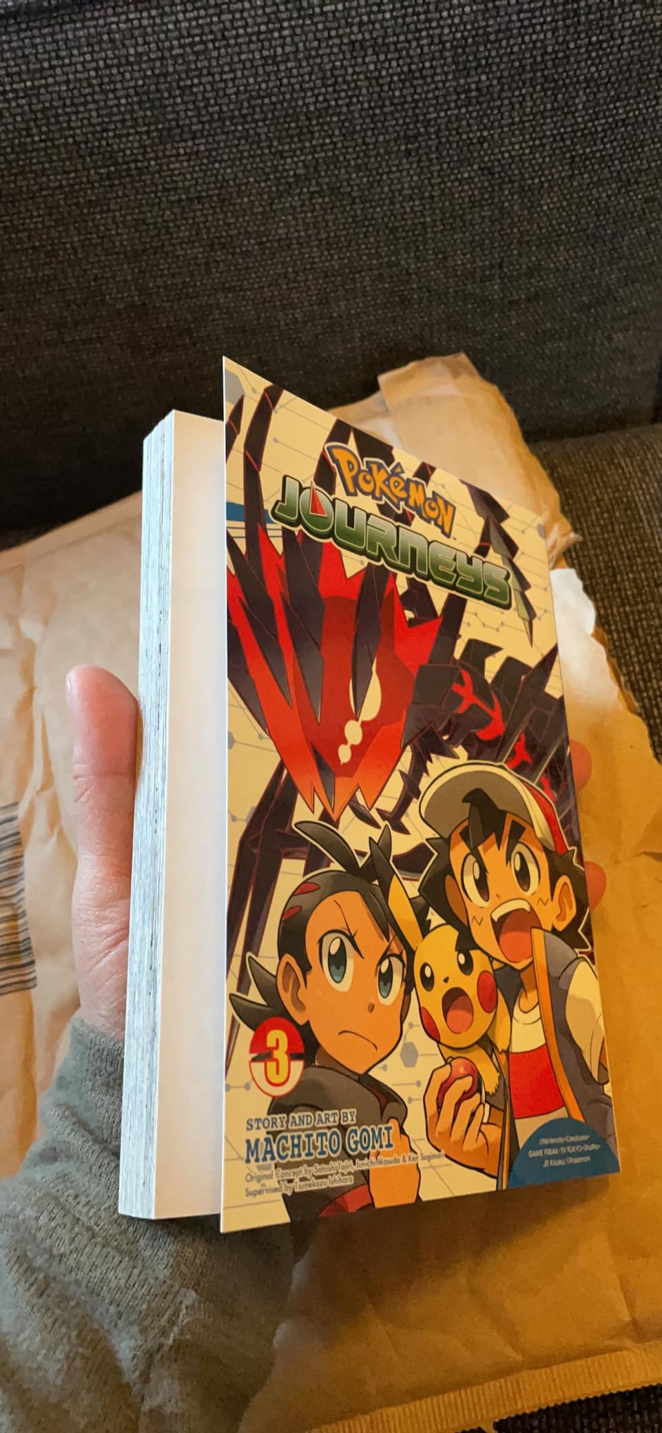 Pokémon Journeys, Vol. 3 (Volume 3) : Gomi, Machito: Amazon.com.au: Books