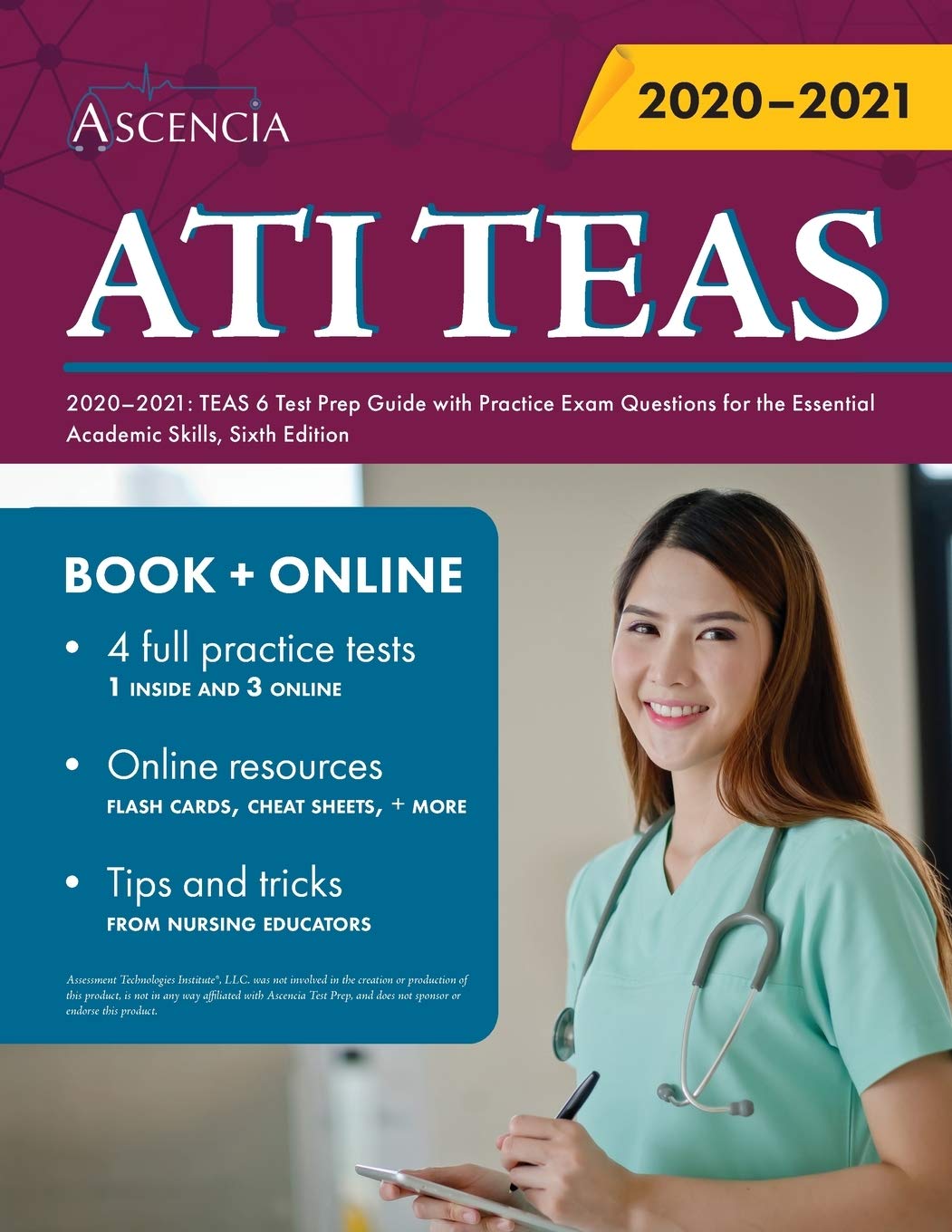 Snapklik.com : ATI TEAS Study Manual 2020-2021: TEAS 6 Test Prep Guide