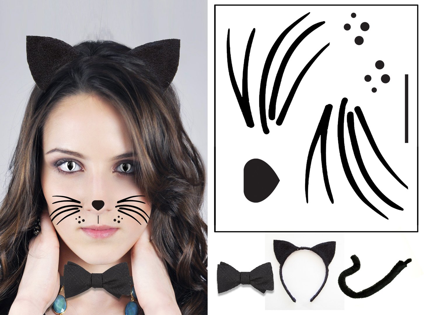 Cat Whiskers Makeup