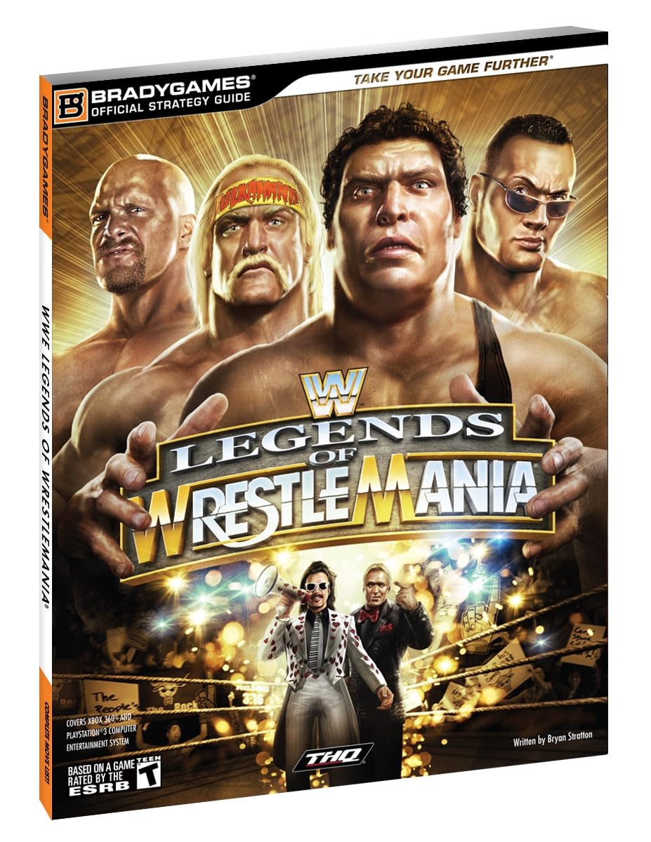 WWE Legends of WrestleMania Official Strategy Guide: Amazon.co.uk ...