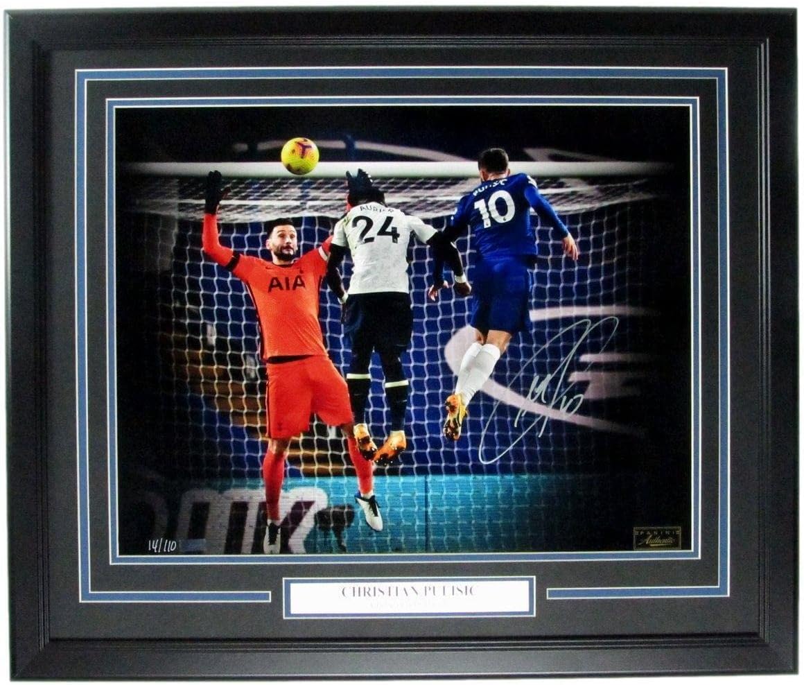 Christian Pulisic Chelsea Football Club Autographed 16x20 Photo Framed ...