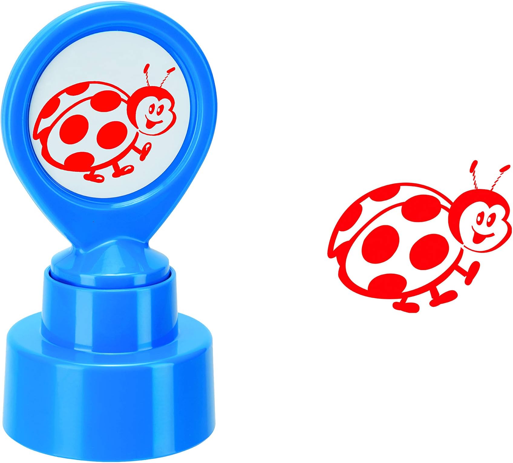 COLOP Motivational Stamp tampon enseignant coccinelle : Amazon.fr ...