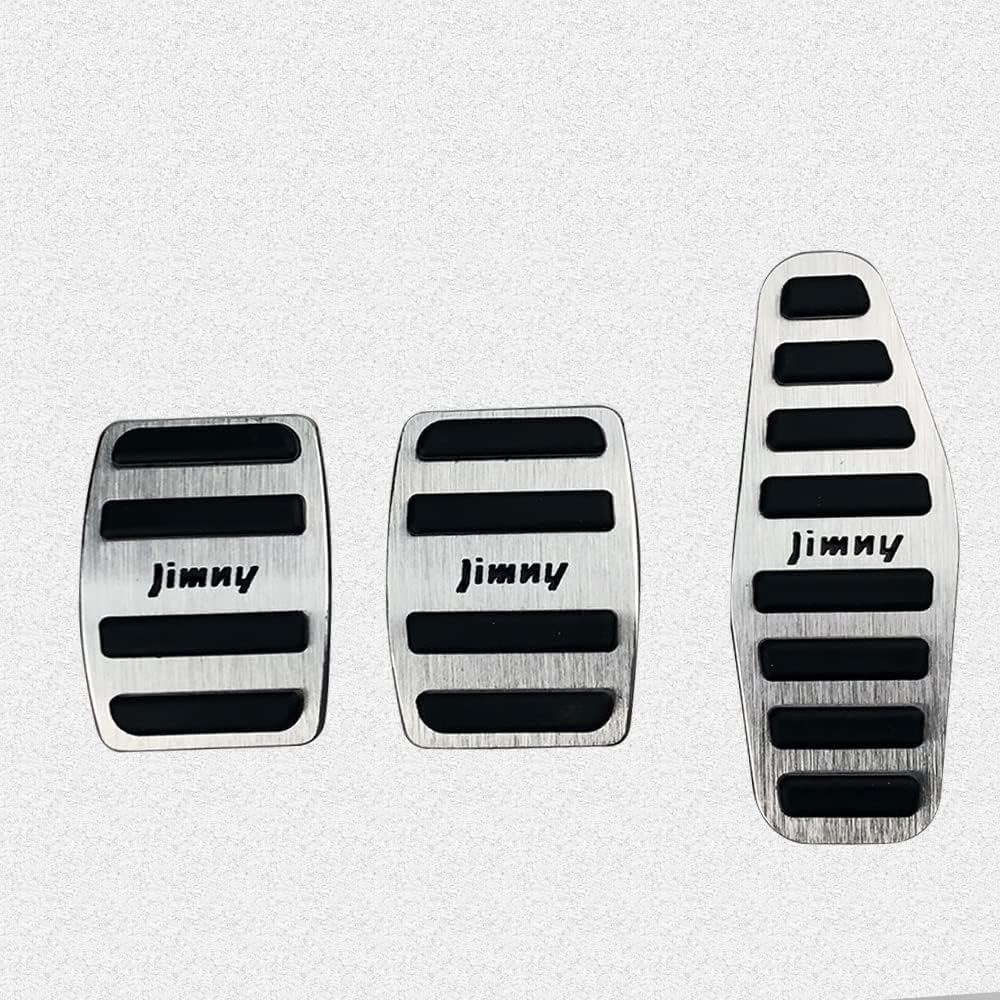 Amazon | BOYOUS【最新型】スズキ 新型ジムニー JB64W シエラ JB74W マニュアル車 アルミ ペダル 工具不要 MT専用設計 ブレーキ アクセル クラッチ カバー 防キズ ...