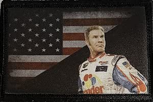 Amazon.com: USA Flag Ricky Bobby Talladega Nights Morale Patch -Made in ...