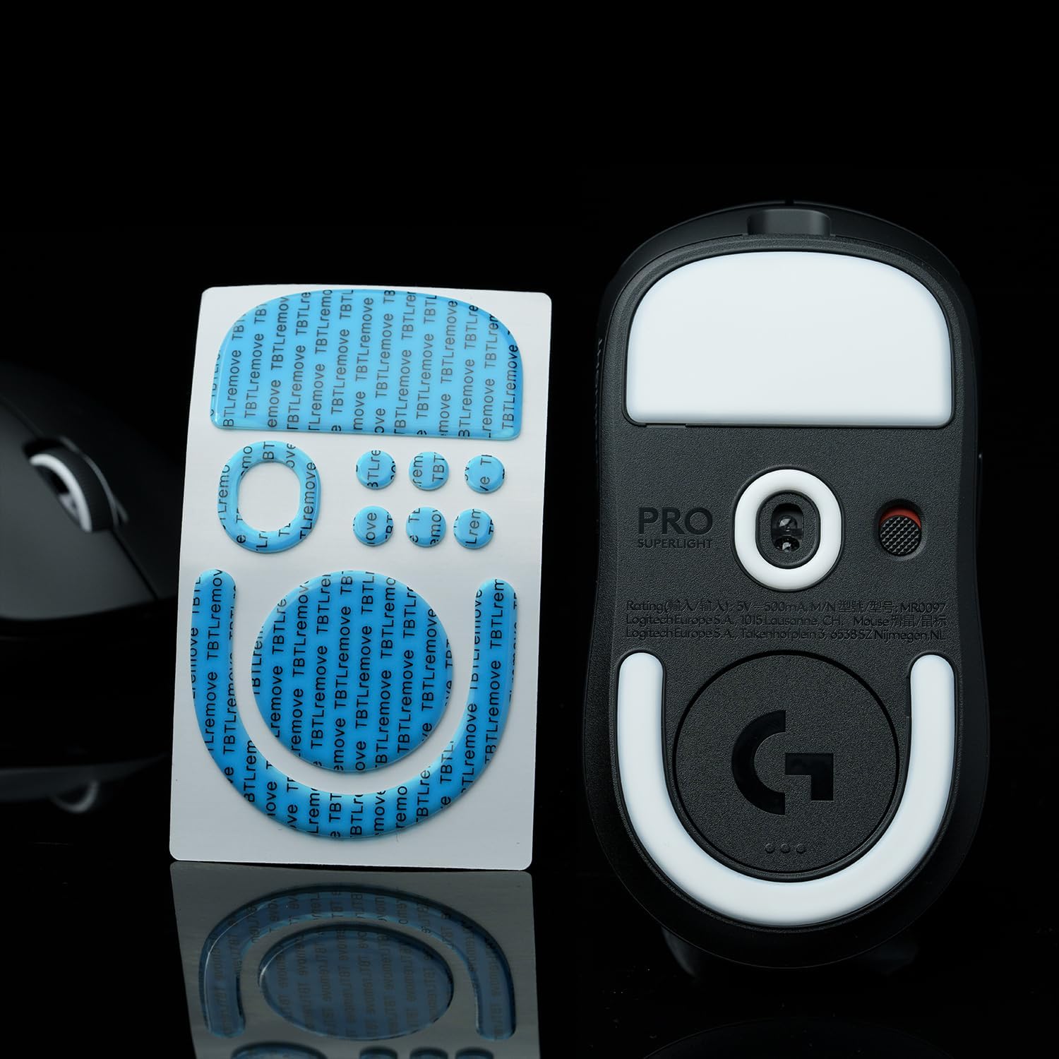 Hokeyio BTL V2 Mouse Skate Feet for Logitech G Pro X Superlight 2 GPX ...