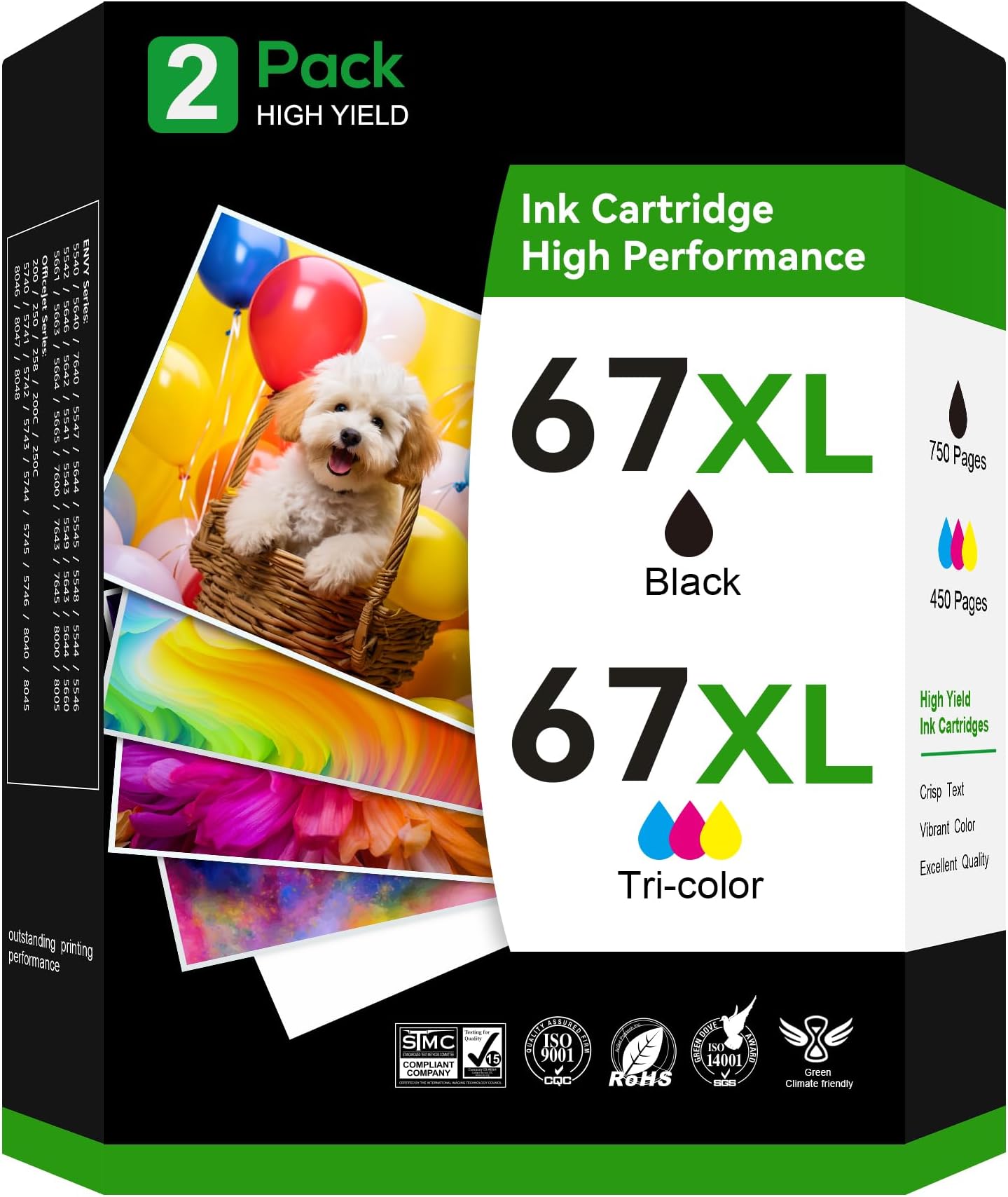 HP Cartucho de tinta 667XL negra Original (3YM81AL) Compatibilidad ...