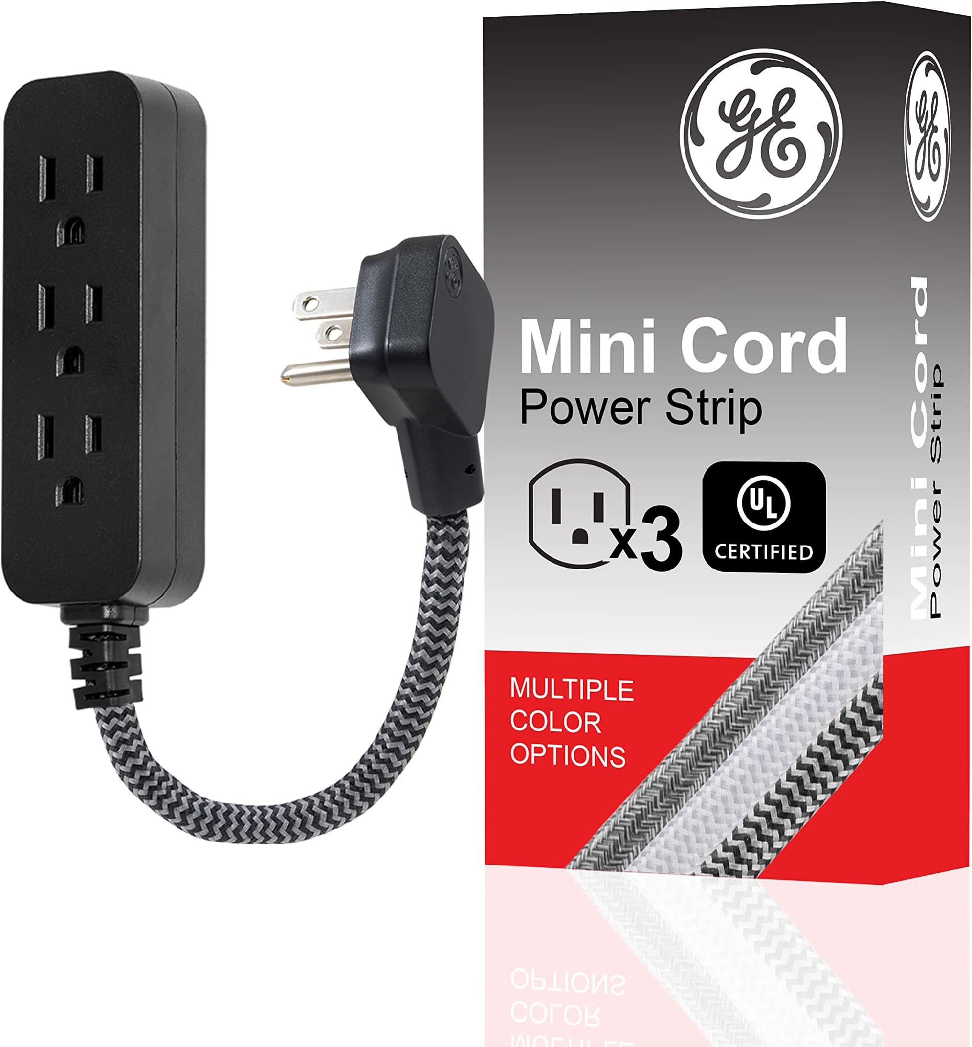 Amazon.com: GE 3-Outlet Power Strip Extension Cord with Multiple ...