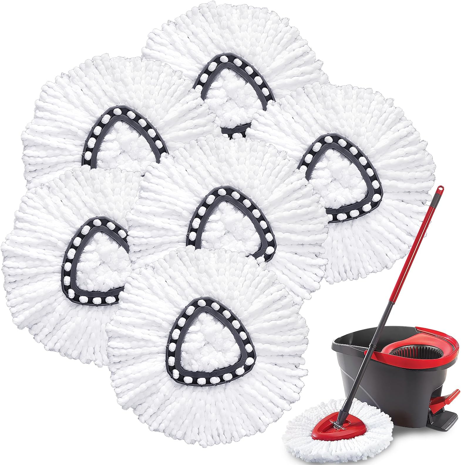 Amazon.com: Mop Replacement Heads for O Cedar: Mop Replace Head Easy ...