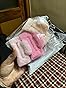 HZ HUZOYA 2PCS Fur Hair Clutcher Set for Women & Girls | Soft Fluffy ...