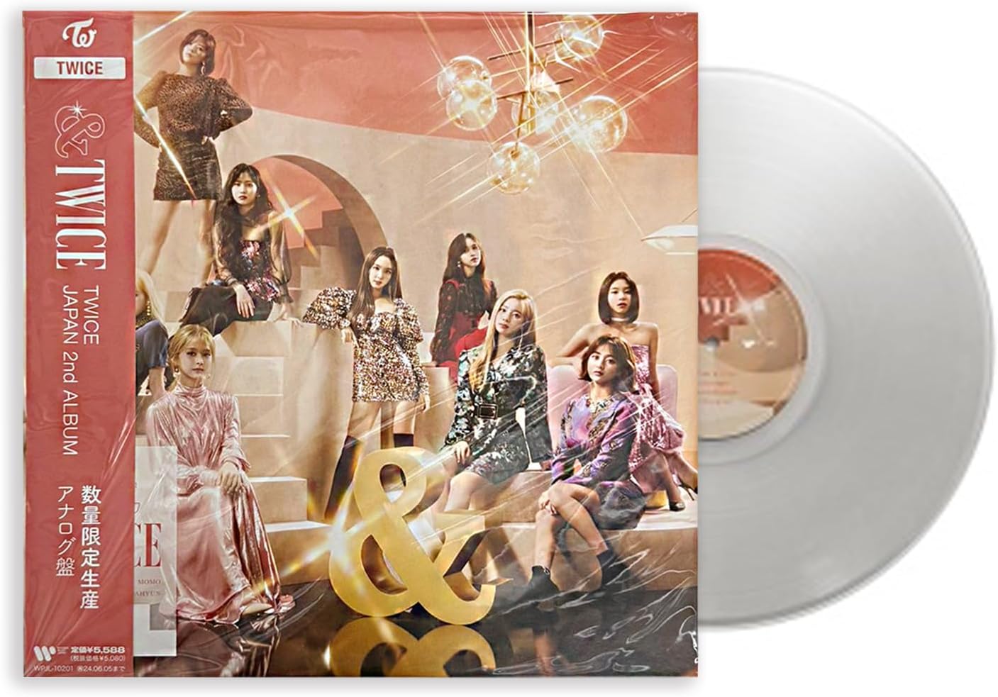 Amazon.com: TWICE JAPAN 2nd ALBUM [&TWICE] (VINYL) Out Cover + Vinyl ...