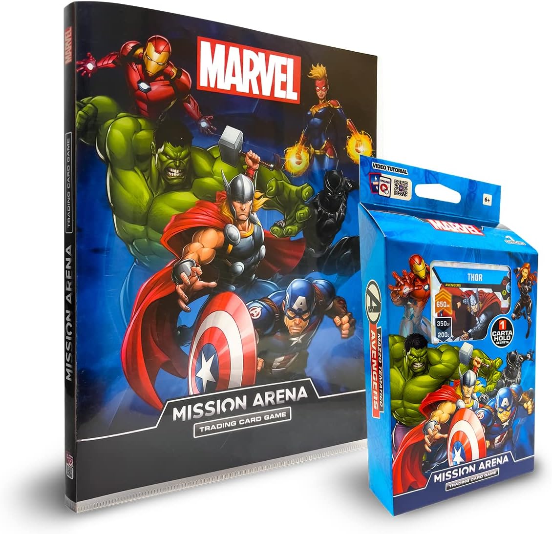 CICABOOM MARVEL Mission Arena Trading Card Game | Avengers Theme Deck ...