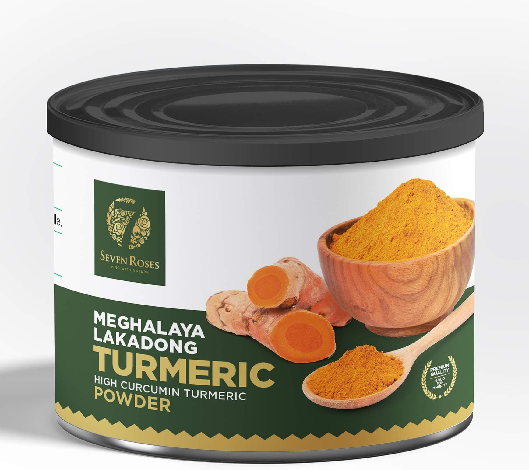 Amazon.com : High Curcumin Meghalaya Lakadong Turmeric Powder - 150 gm ...