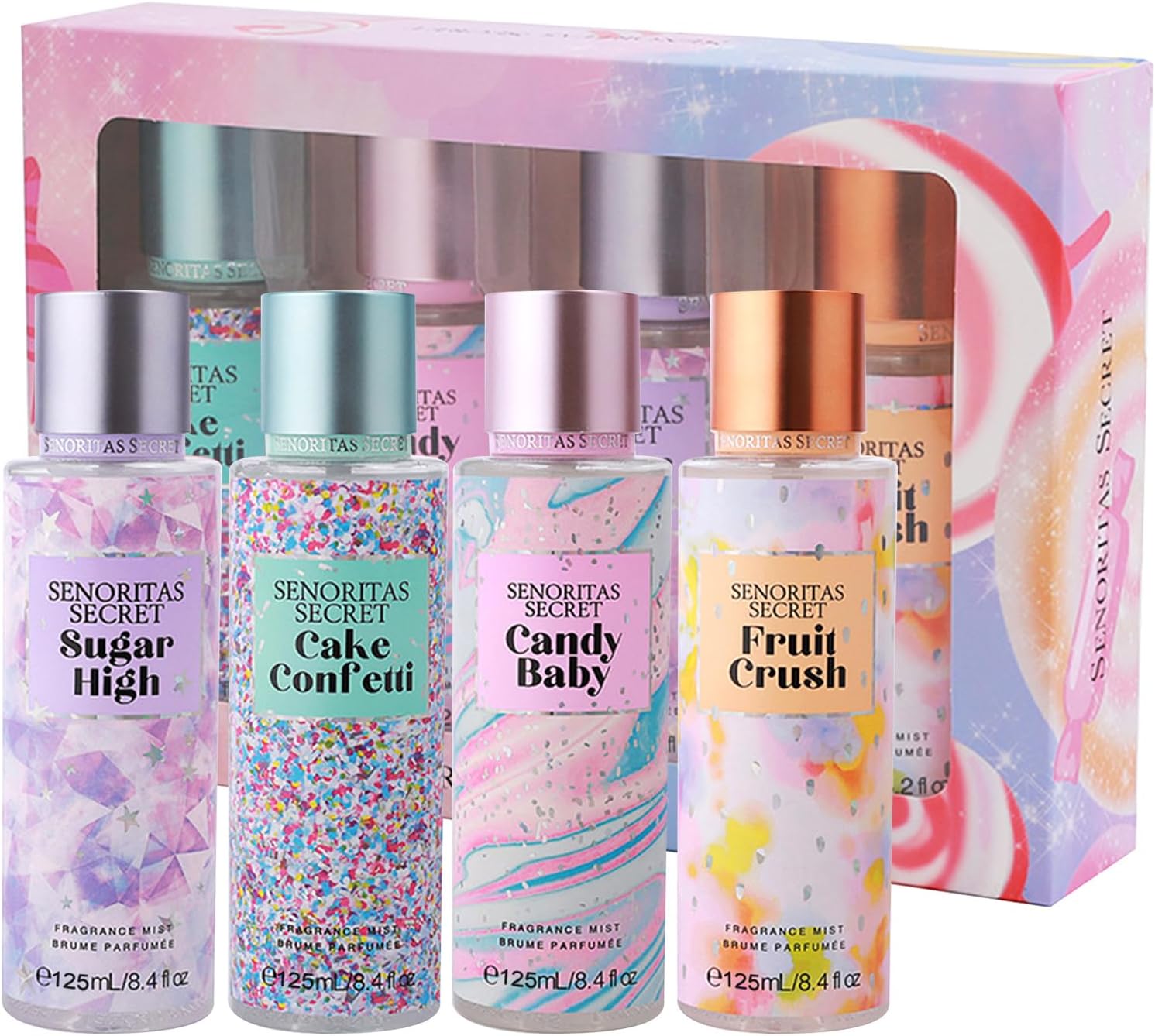 Amazon.com : Axfbim Body Spray, perfume set gift box, Fragrance Mist ...