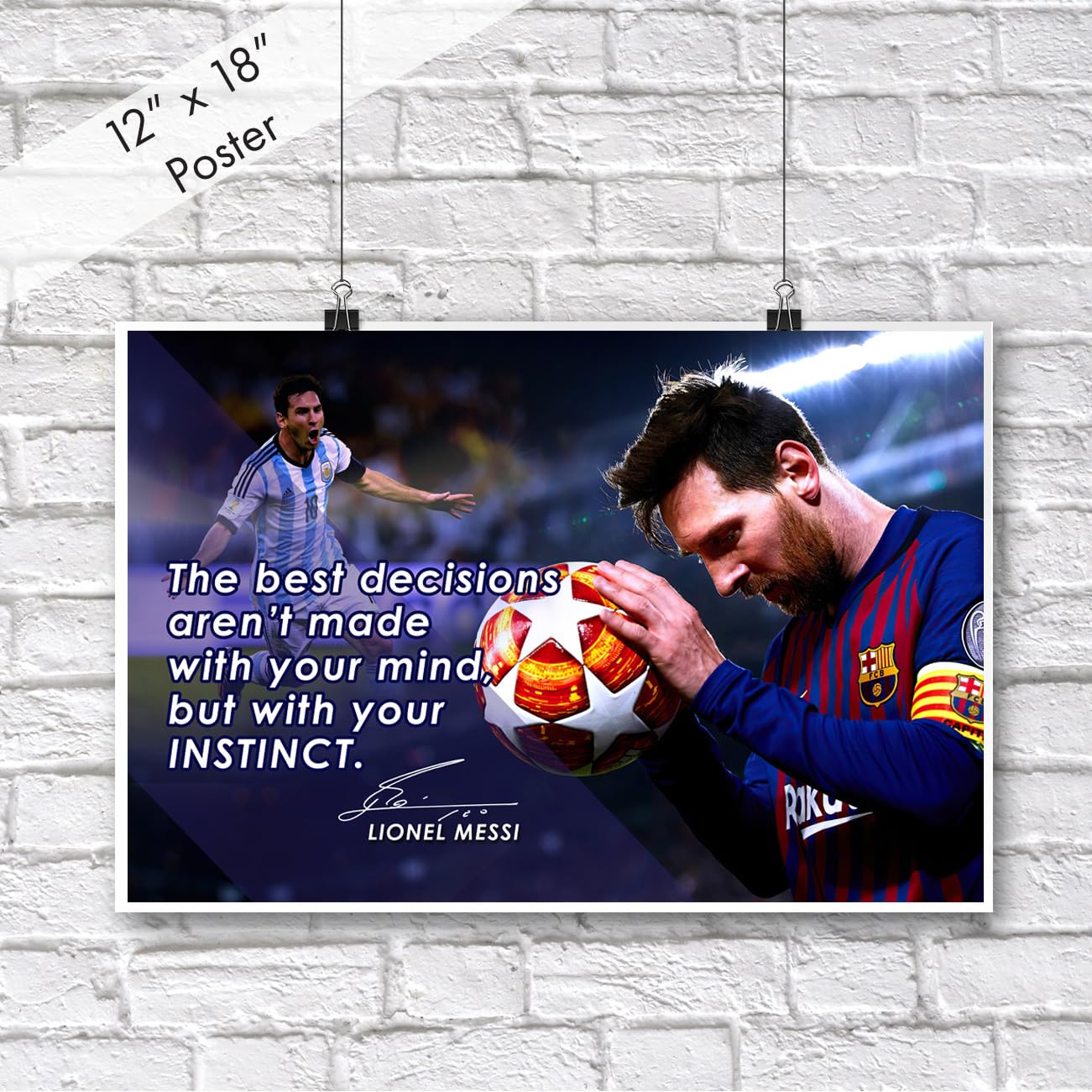 Keep Calm And Play Soccer Messi