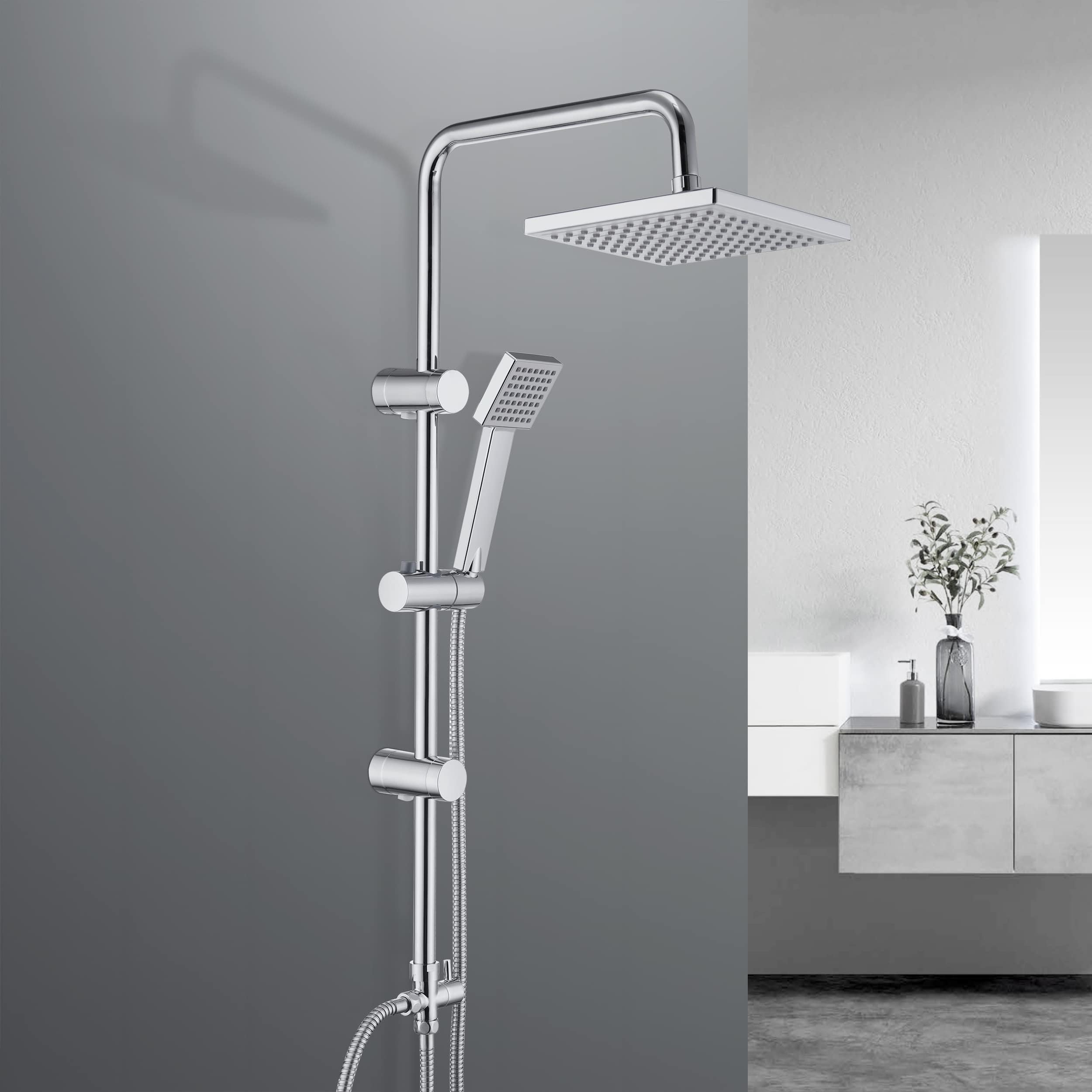 Rapid Teck® Regendusche Set Brause Handbrause Regendusche Duschset ...