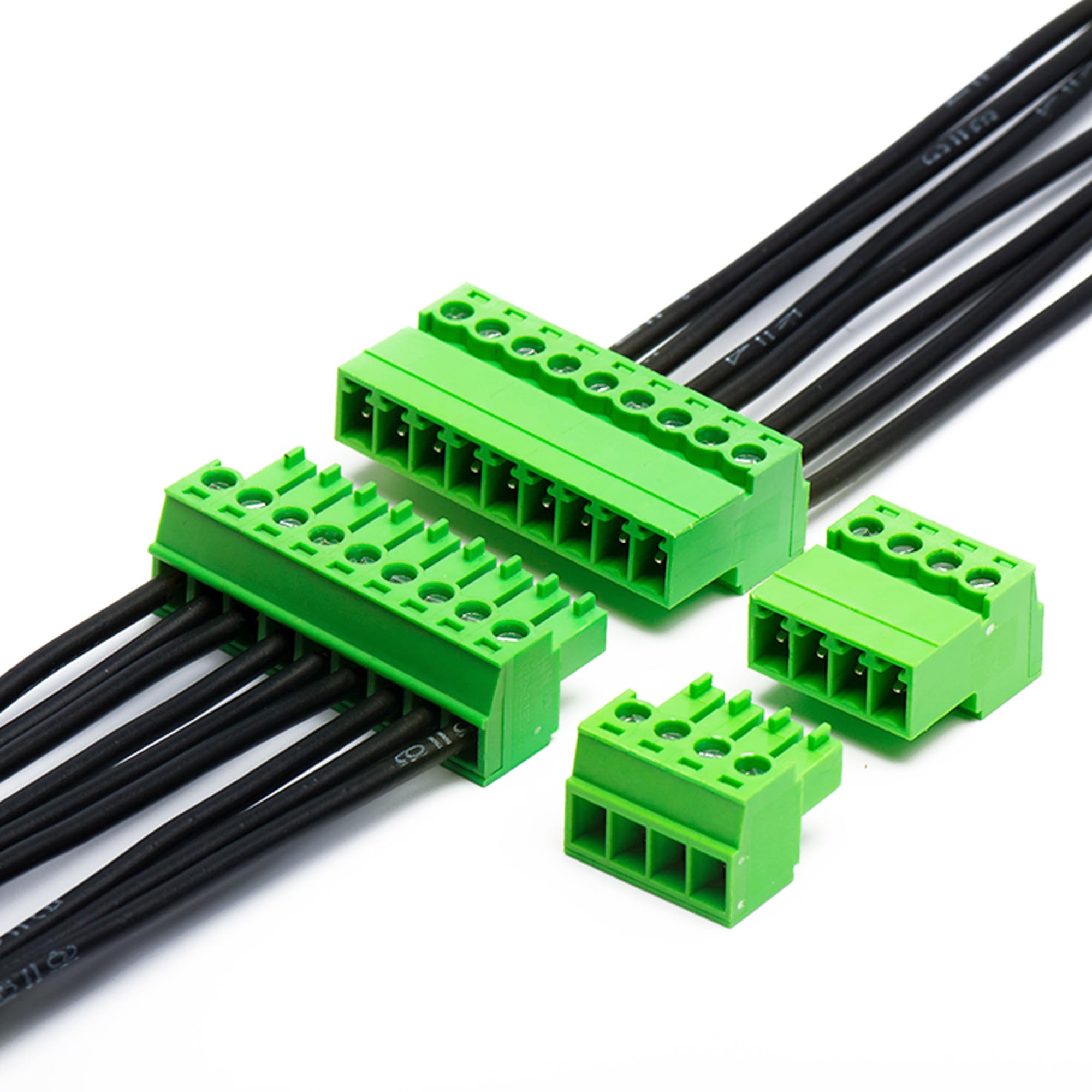 3 Pin Screw Terminal Uxcell 3-Pin 5.08mm Pitch PCB Terminal Blocks - 10 ...