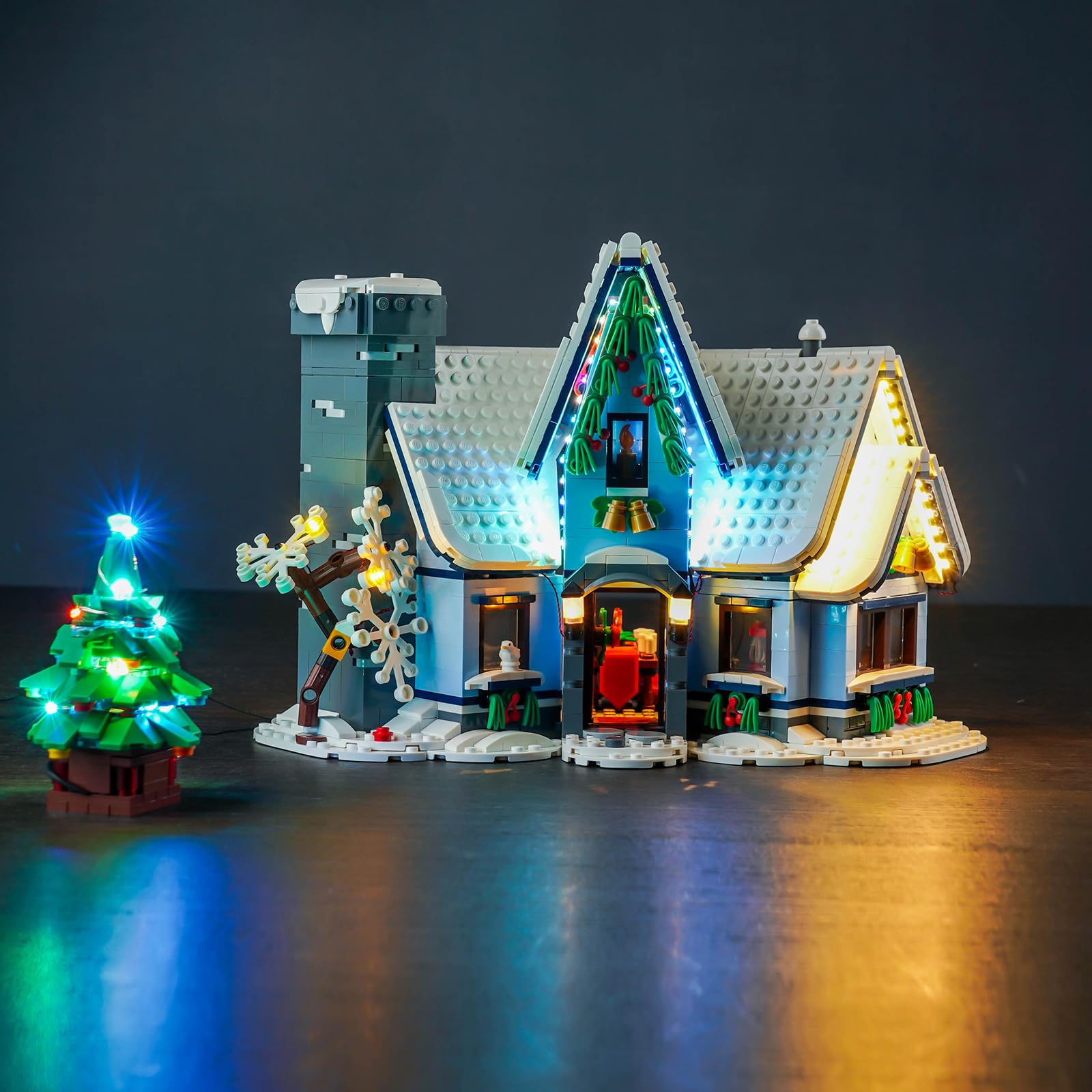 Amazon.com: BrickBling LED Light Compatible with Lego Santa’s Visit ...
