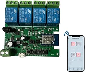 Generic Easy Operation,Updated WiFi Wireless Smart Switch Inching Self ...