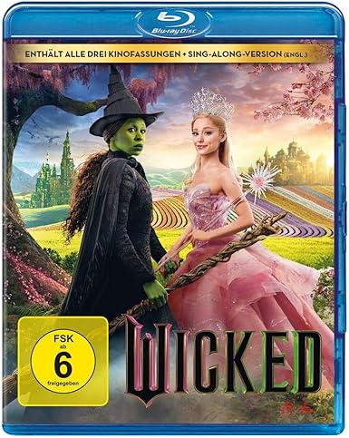 Wicked (Blu-ray): Amazon.co.uk: Grande, Ariana, Erivo, Cynthia ...