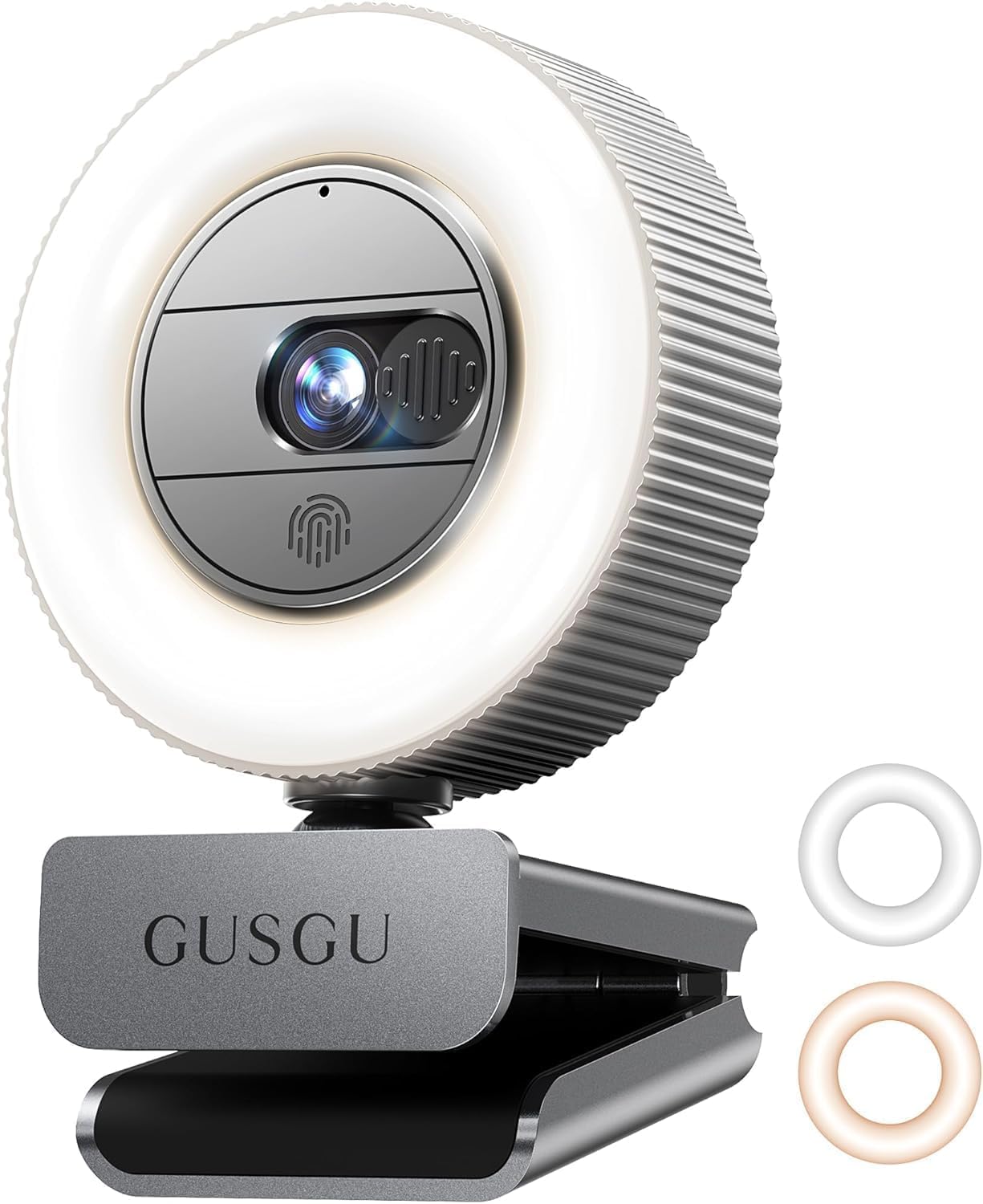 Amazon.com: GUSGU G910 2K Quad HD Webcam for PC, with Microphone ...