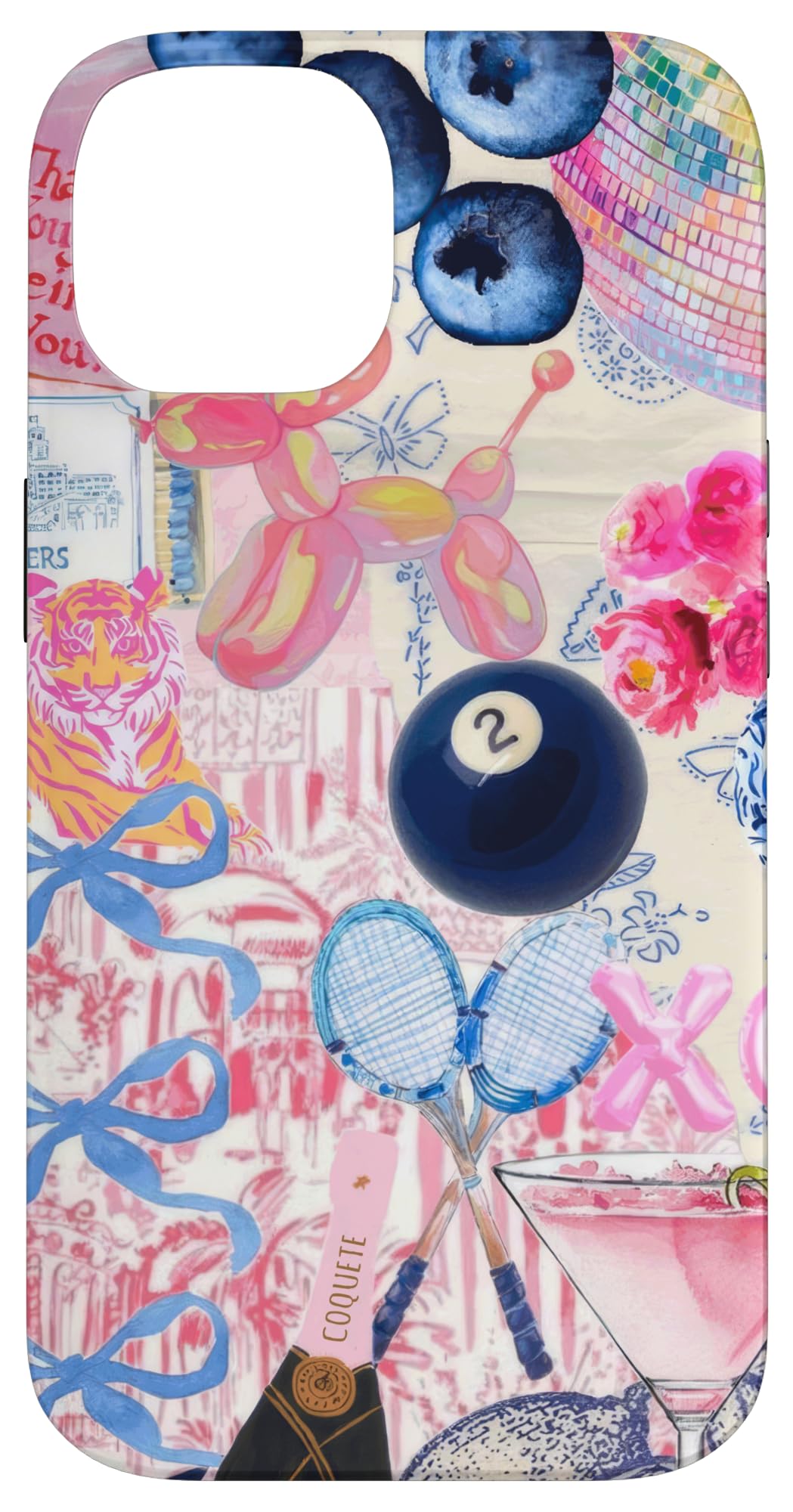 Amazon.com: iPhone 14 Cute Coquette Collage Scrapbook Preppy Aesthetic ...