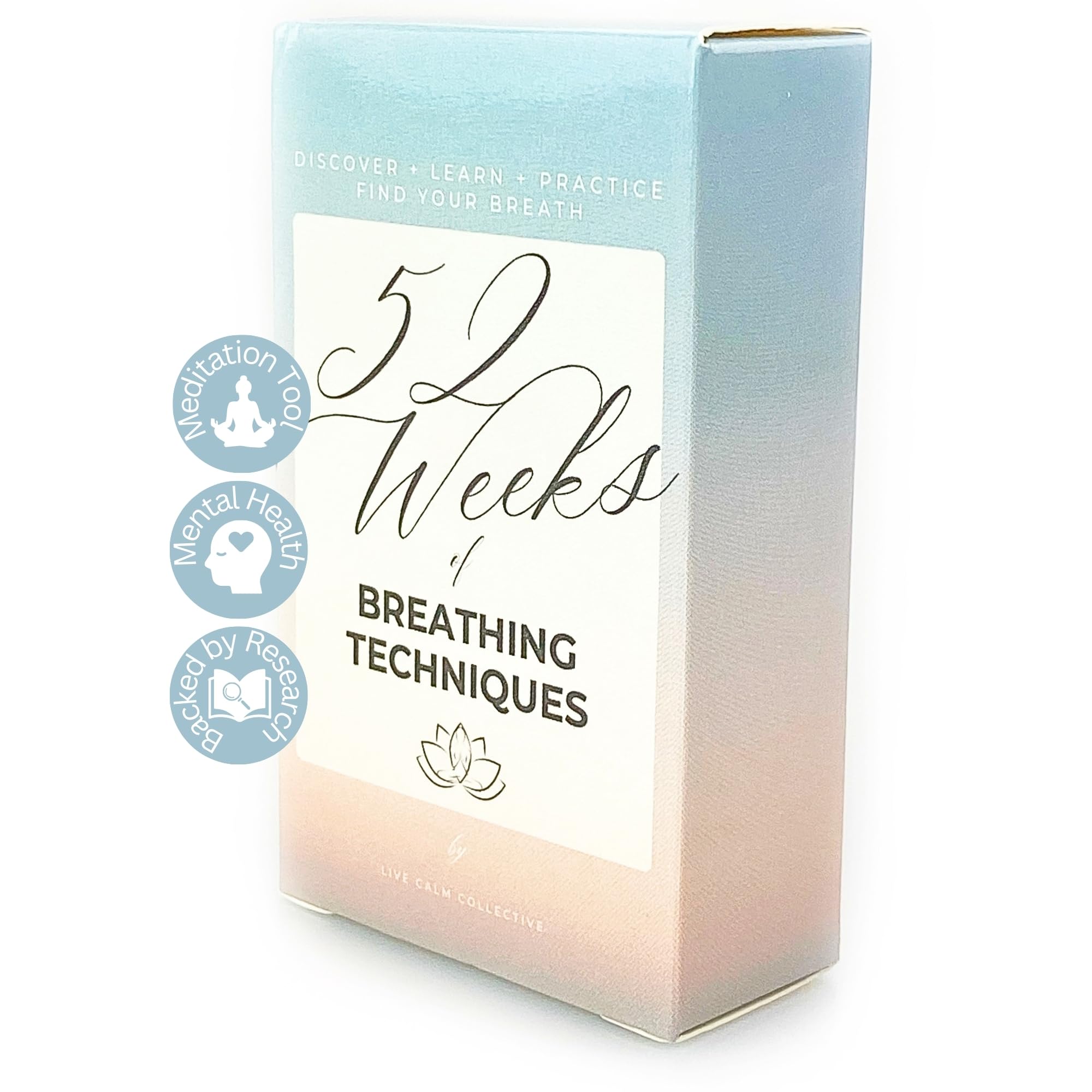 Amazon.com: Calm Collective 52 Breathwork Cards - Vagus Nerve Breathing ...