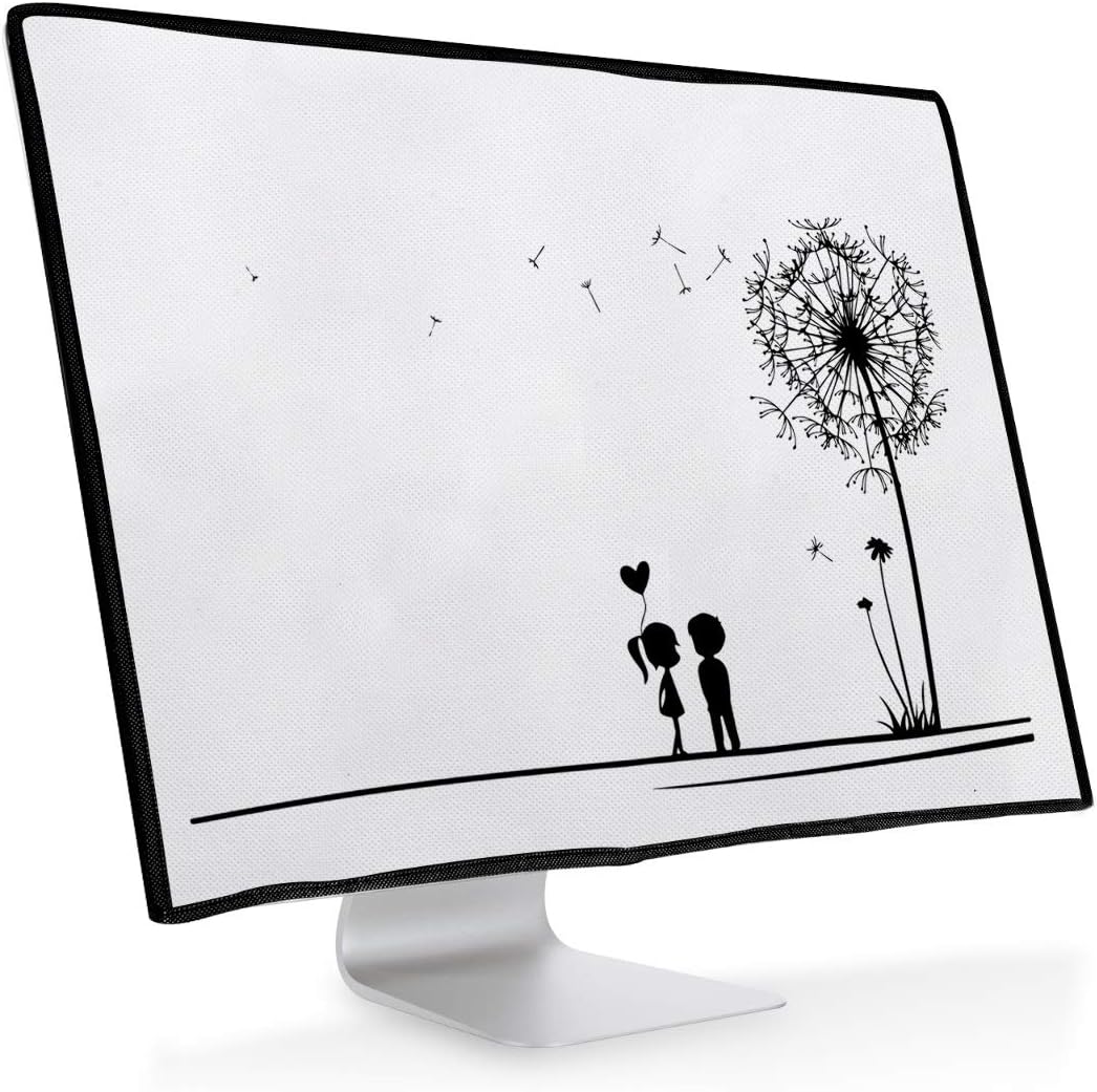 Amazon.com: kwmobile Computer Monitor Cover Compatible with Apple iMac ...