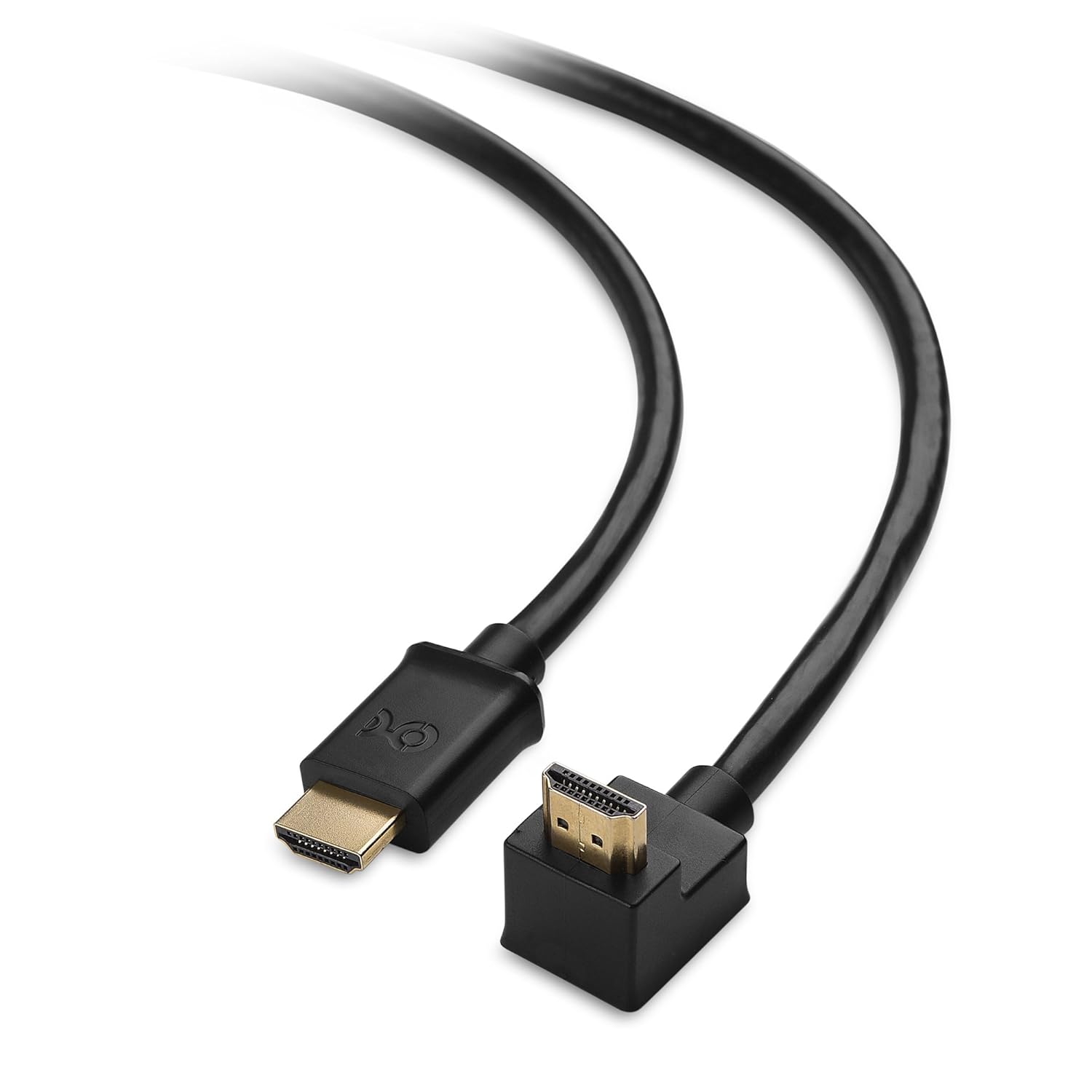 Amazon.com: Cable Matters Right Angle HDMI Cable with One 270 Degree ...