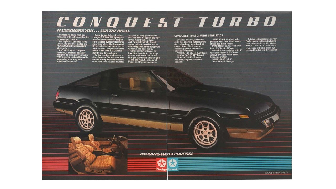 Dodge Conquest Interior