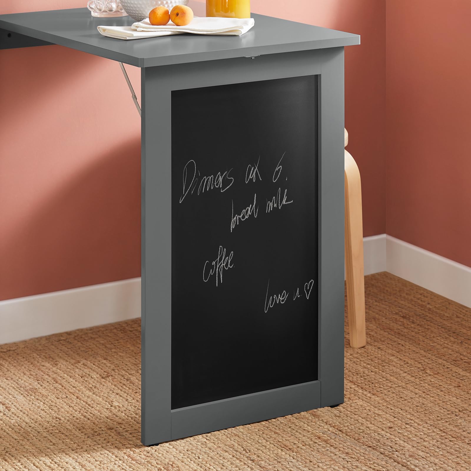 Snapklik.com : SoBuy Murphy Desk Wall-Mounted Table Folding Kitchen ...