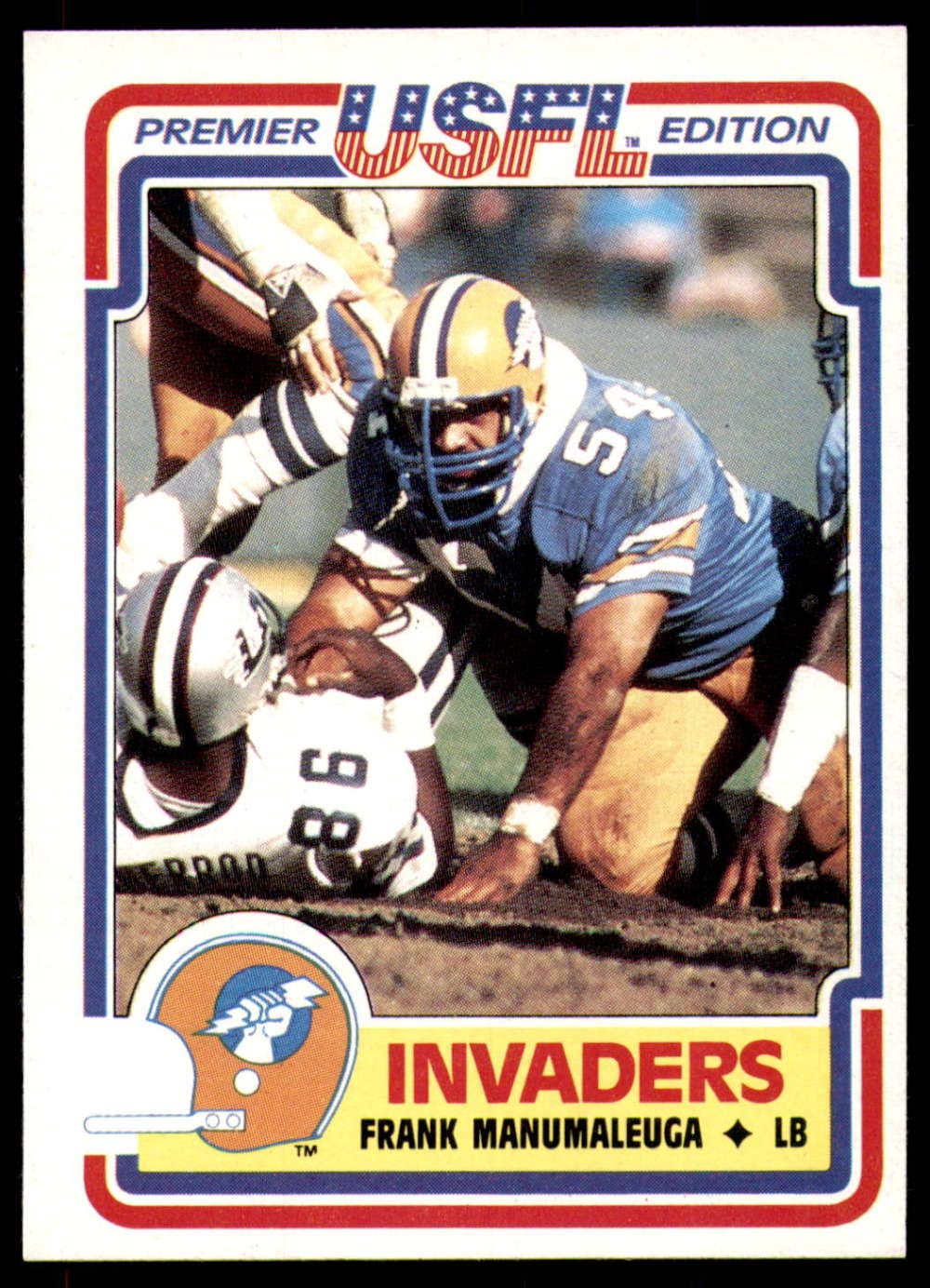 Usfl Football Cards
