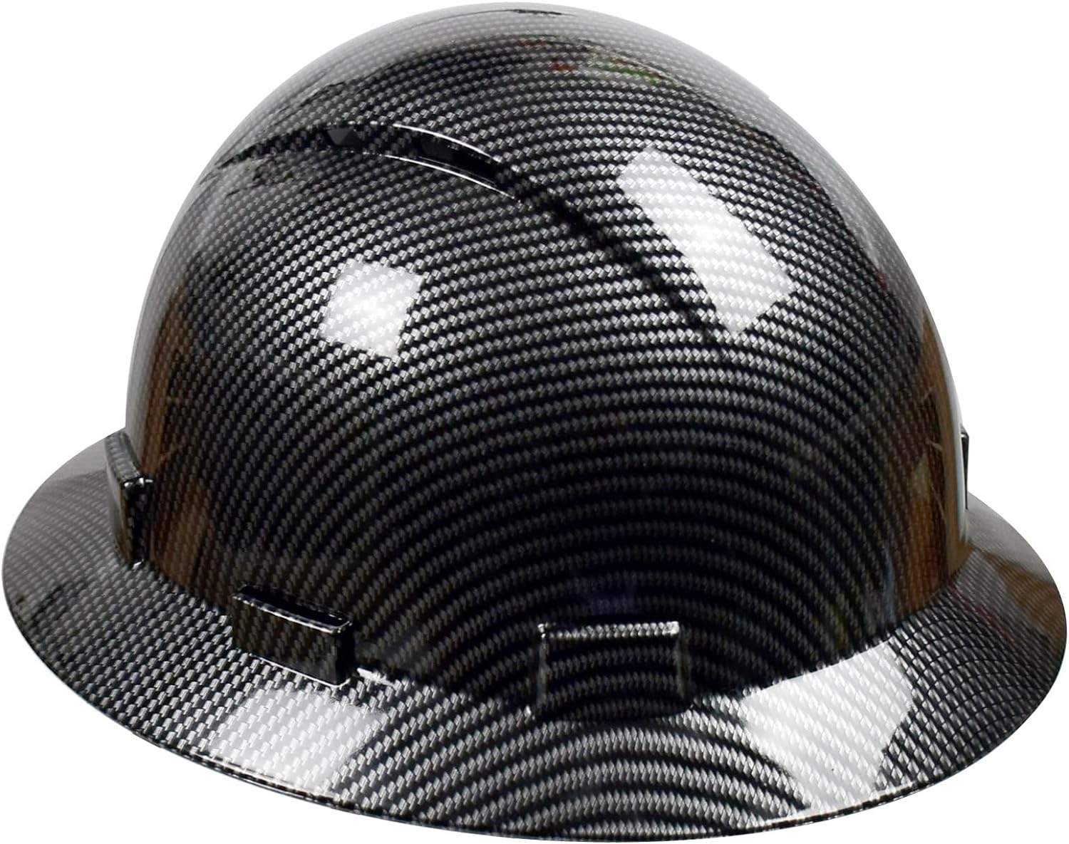 Full Brim Hard Hat - OSHA Safety Helmet Durable Lightweight Carbon ...